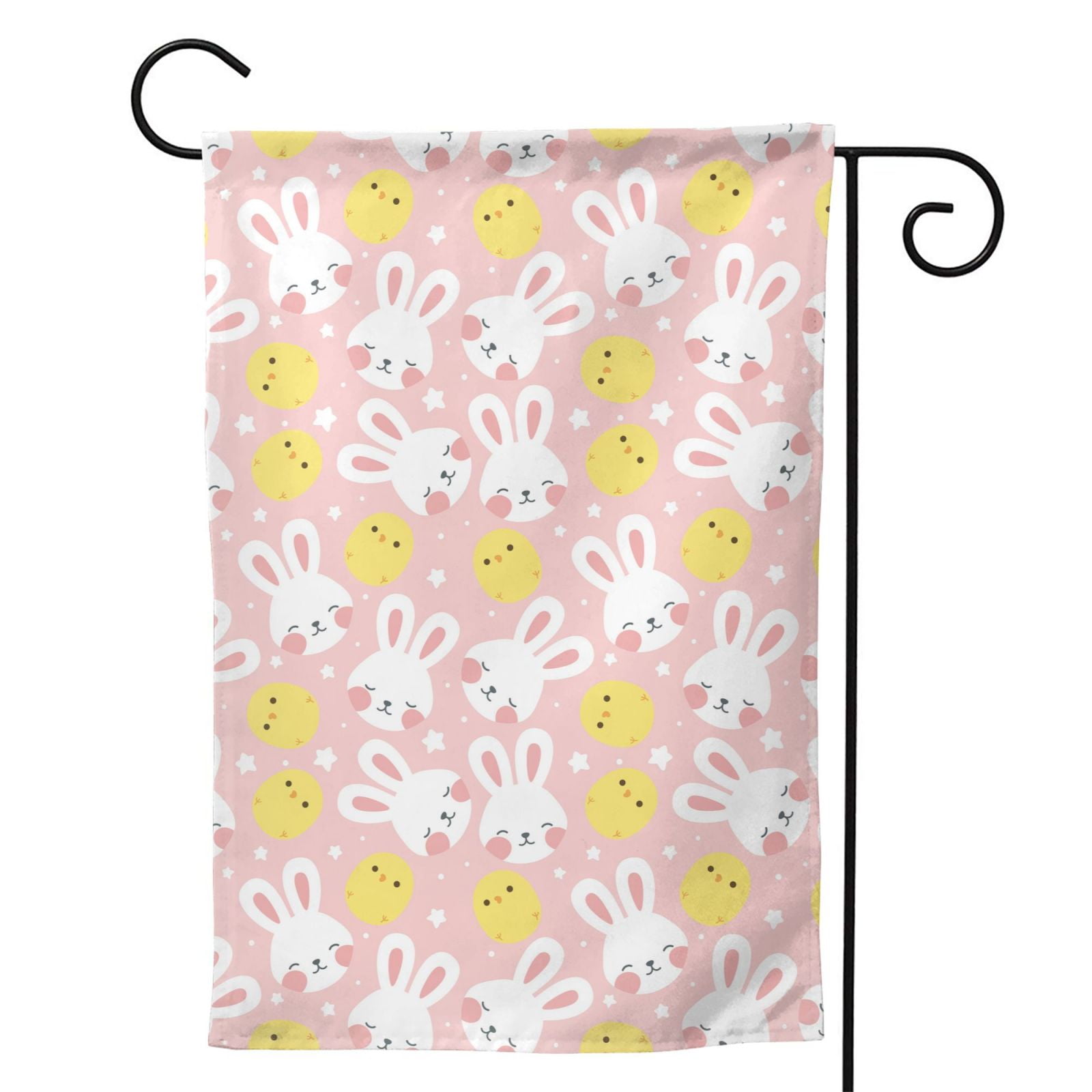 Sigee Rabbit And Chick for Live Happy Decorative Small Garden Flag ...
