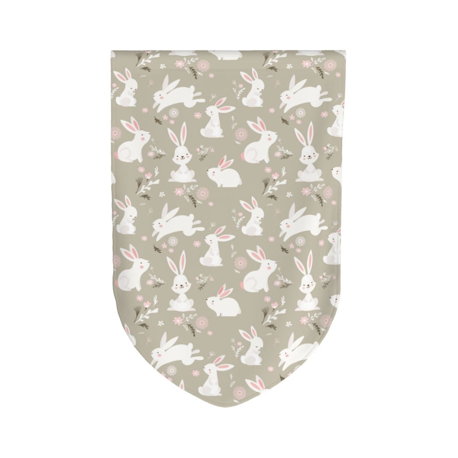 Sigee Rabbit And Flower Printed Flag12.5 * 18in Outdoor Yard Flags For ...