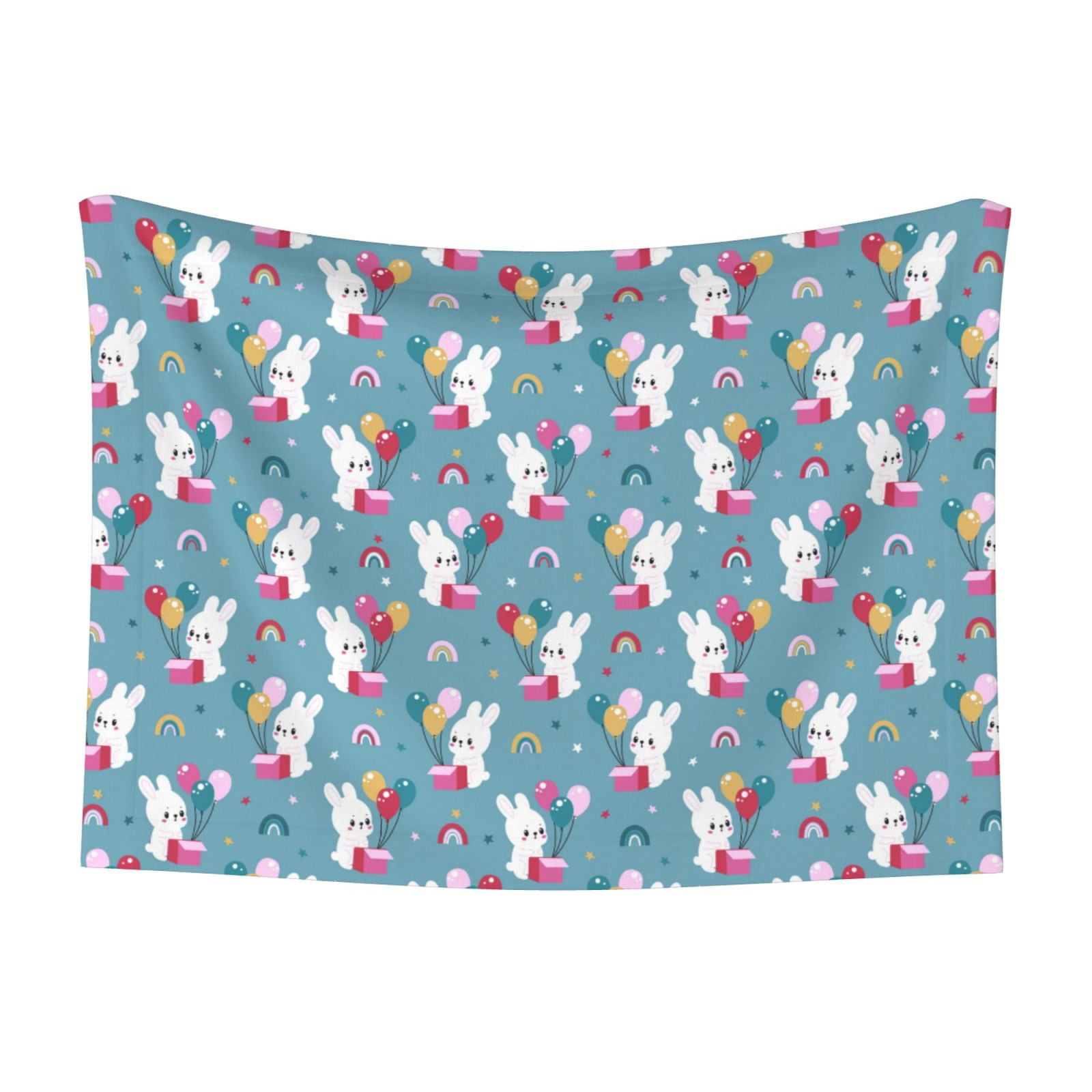 Sigee Rabbit And Rainbow for Pet Blanket for Dog Cat Puppy Blanket Cat ...