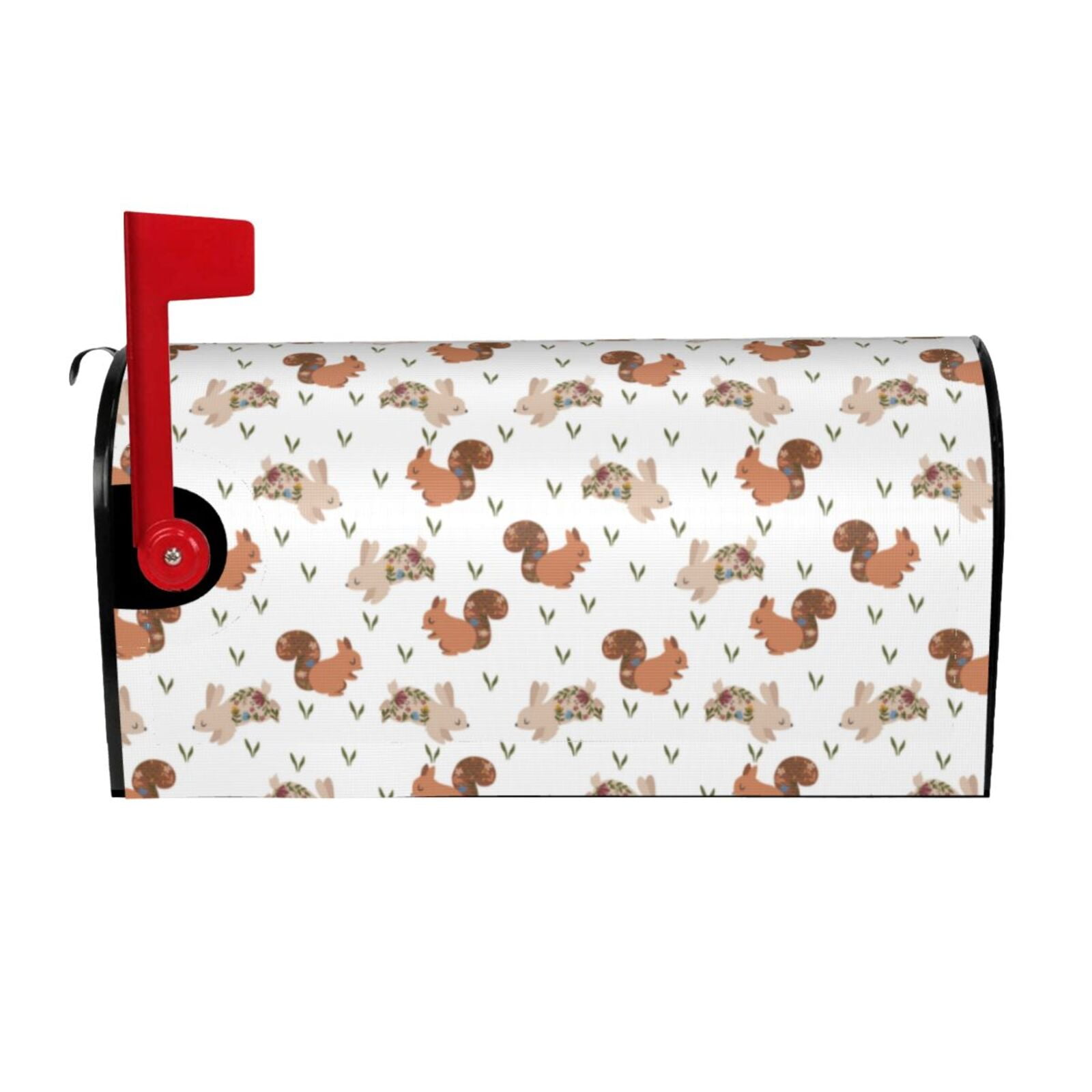 Sigee Rabbit And Squirrel for Mailbox Cover Magnetic Waterproof Post ...