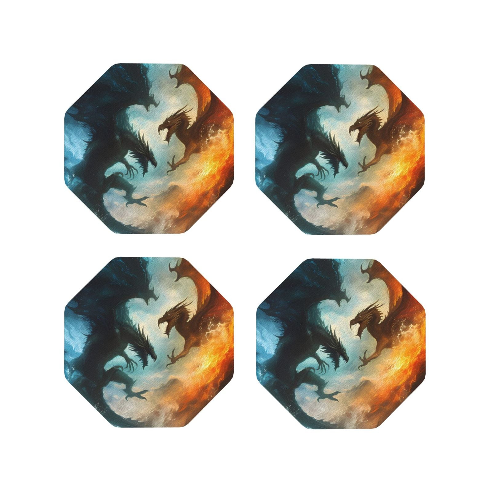 Sigee Red And Blue Flame Wave Dragon for Water-Resistant, Heat ...