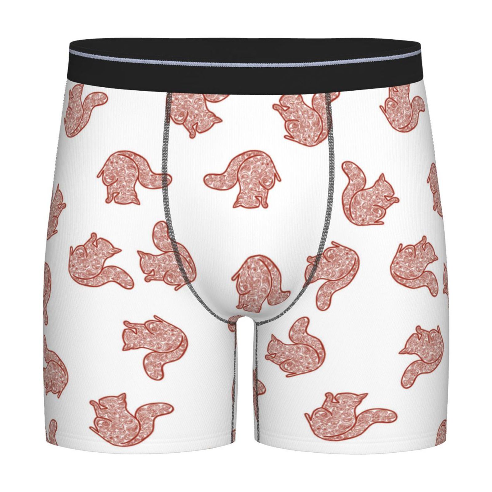 Sigee Red Fox for Men's Boxer Briefs,Moisture Wicking and Breathable X ...