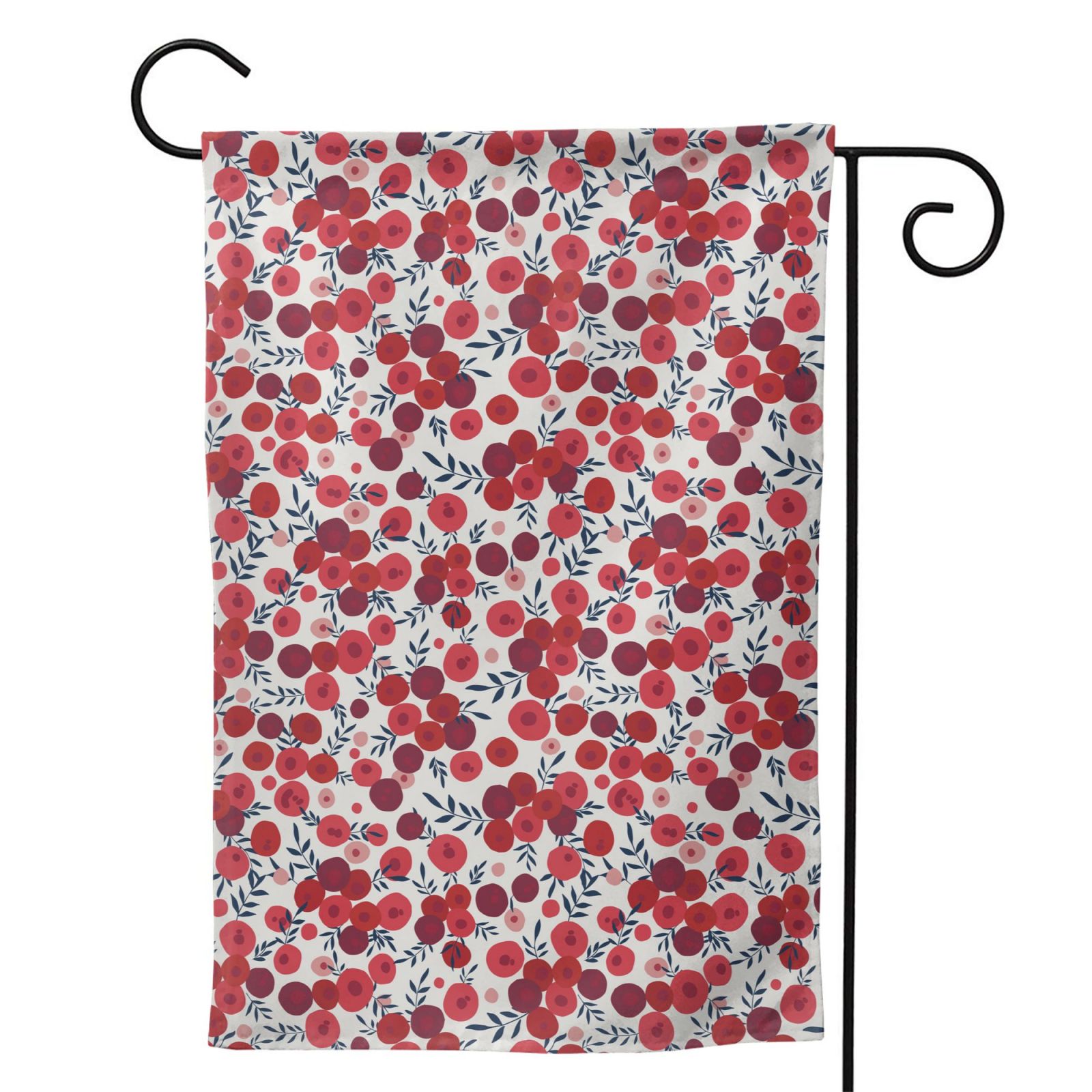 Sigee Red Hawthorn for Live Happy Decorative Small Garden Flag,Double ...