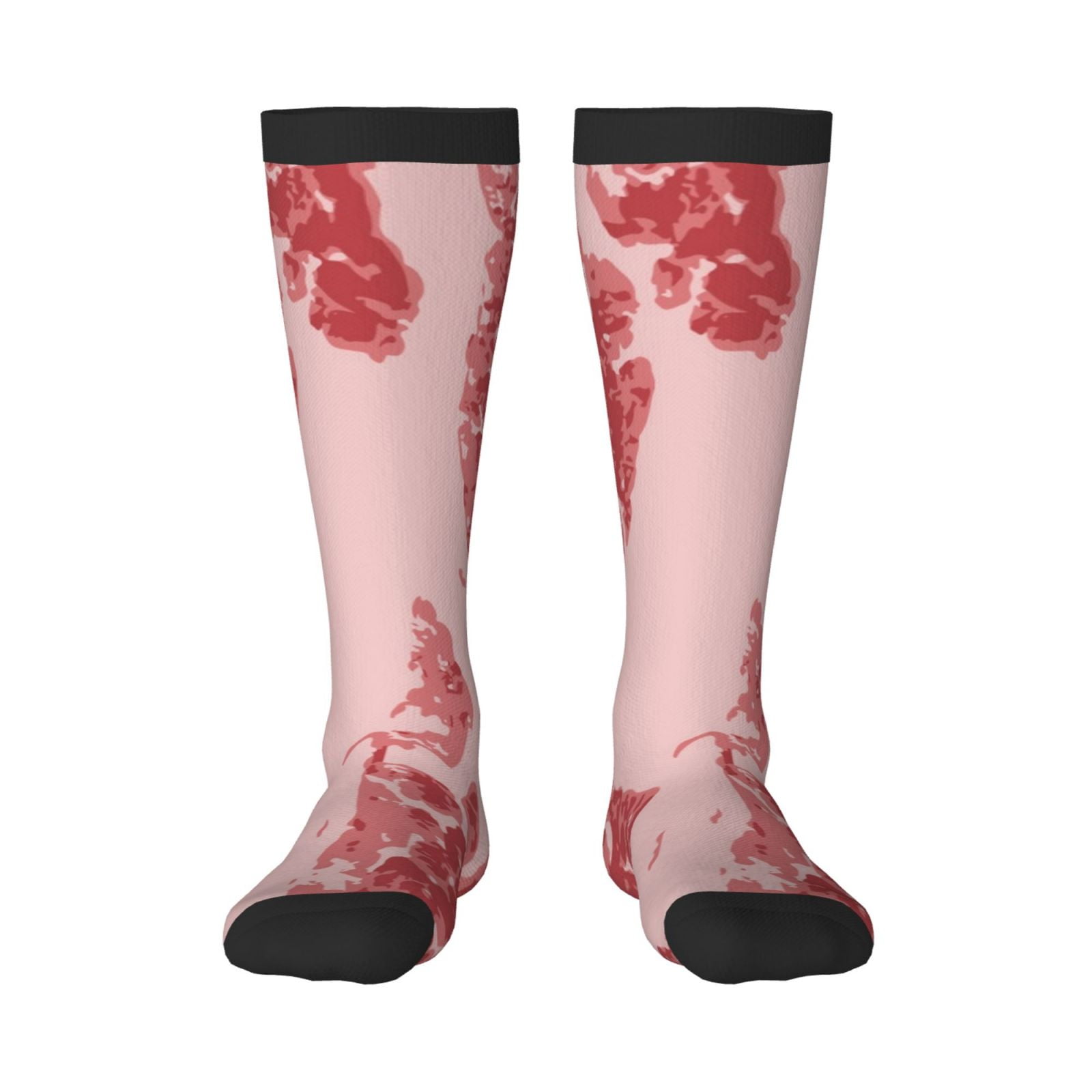 Sigee Red Meat for Socks for Men Women Gifts for Him Boyfriend Teenage ...