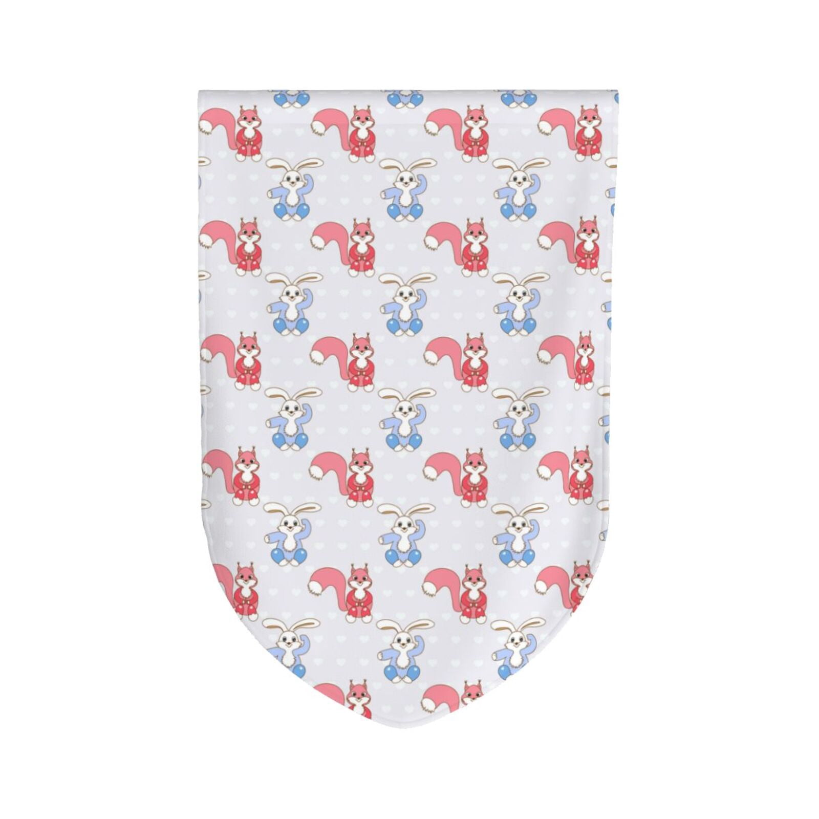 Sigee Red Squirrel And Blue Rabbit Printed Flag12.5 * 18in Outdoor Yard ...