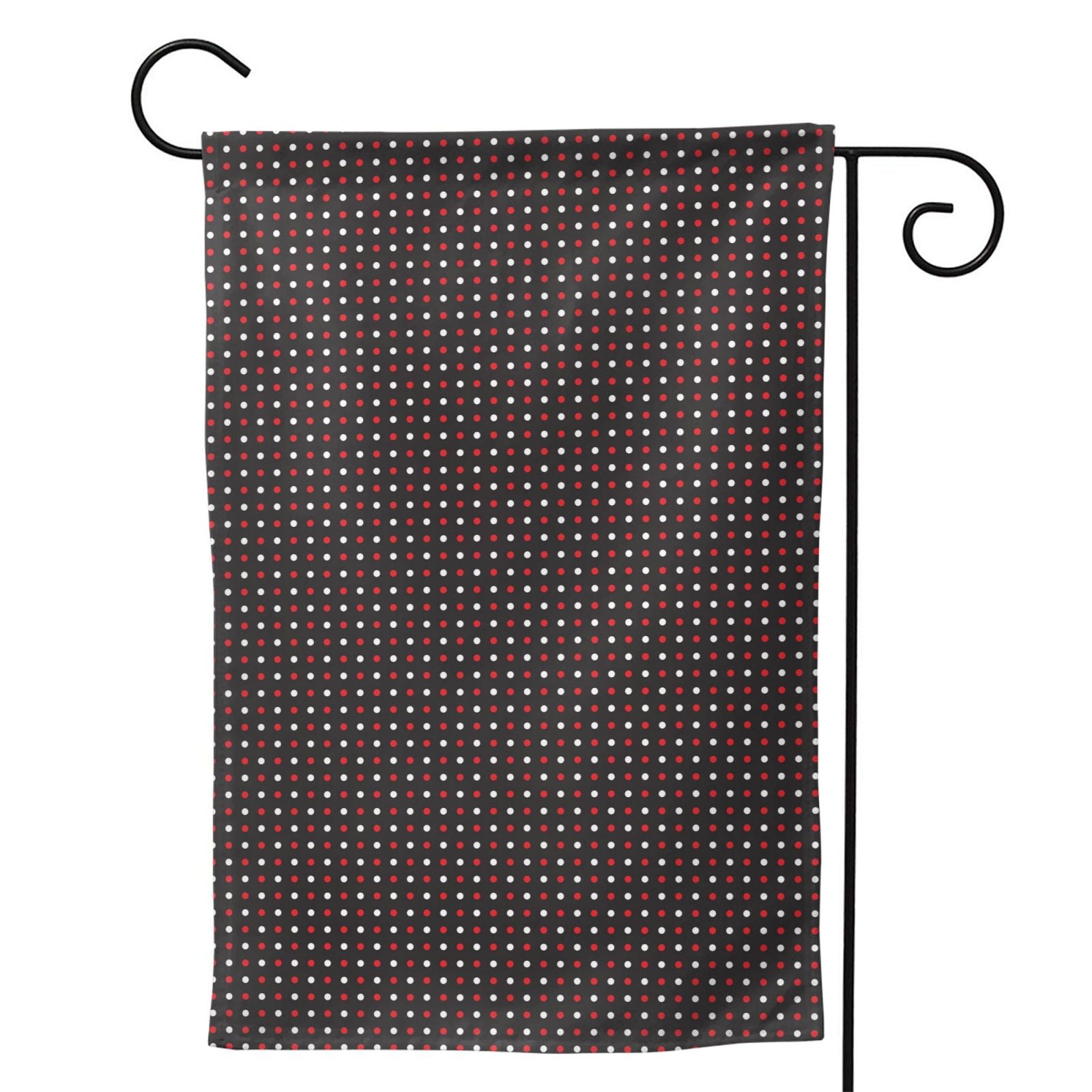 Sigee Red and white polka dots for Live Happy Decorative Small Garden ...