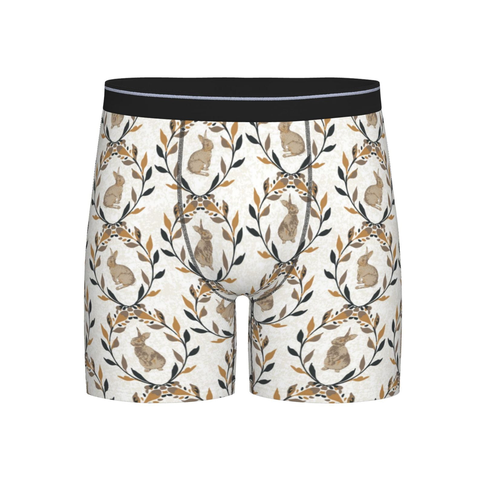 Sigee Retro Bunny for Men's Boxer Briefs,Moisture Wicking and ...