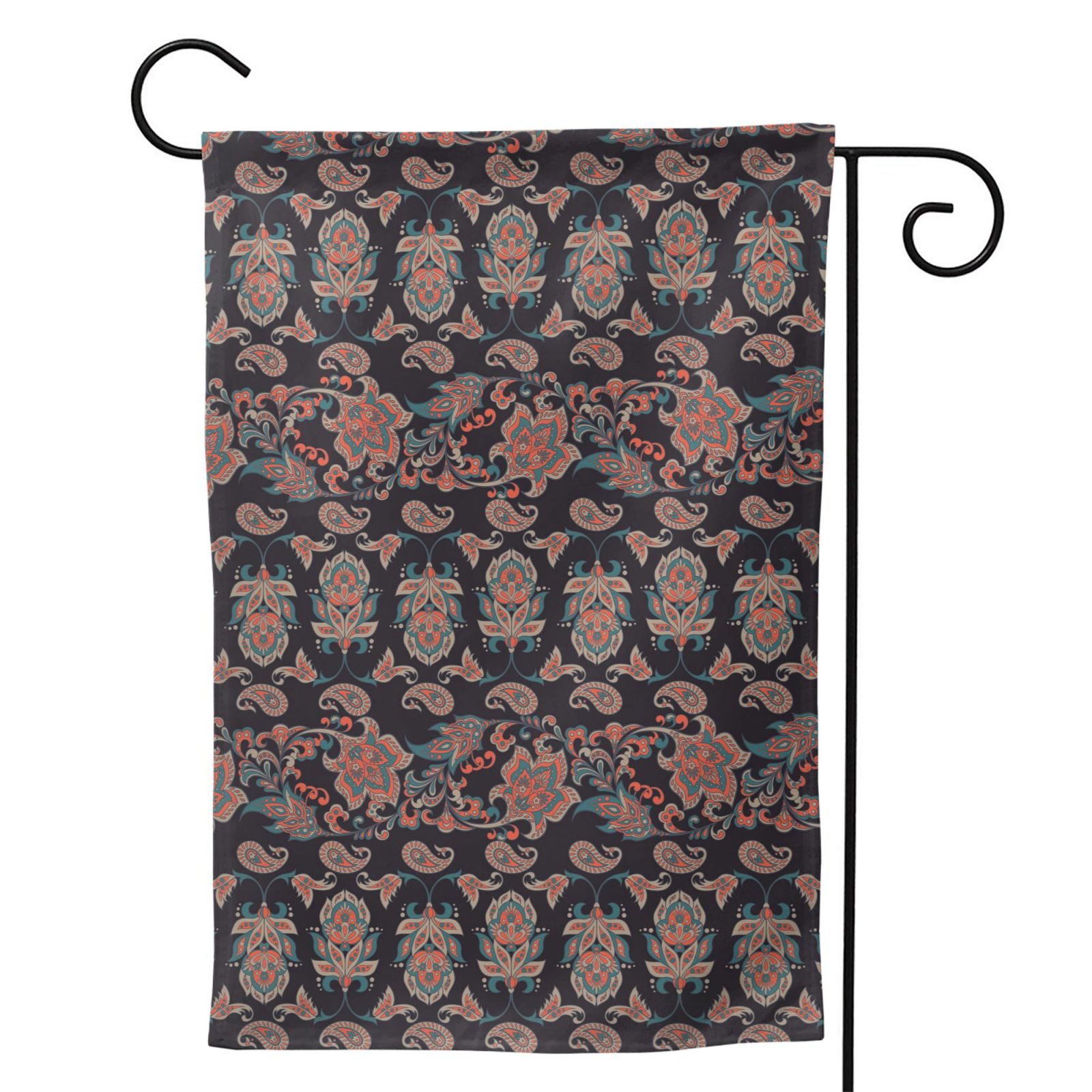 Sigee Retro Floral for Live Happy Decorative Small Garden Flag,Double ...