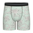 Sigee Retro Snake for Men's Boxer Briefs,Moisture Wicking and ...