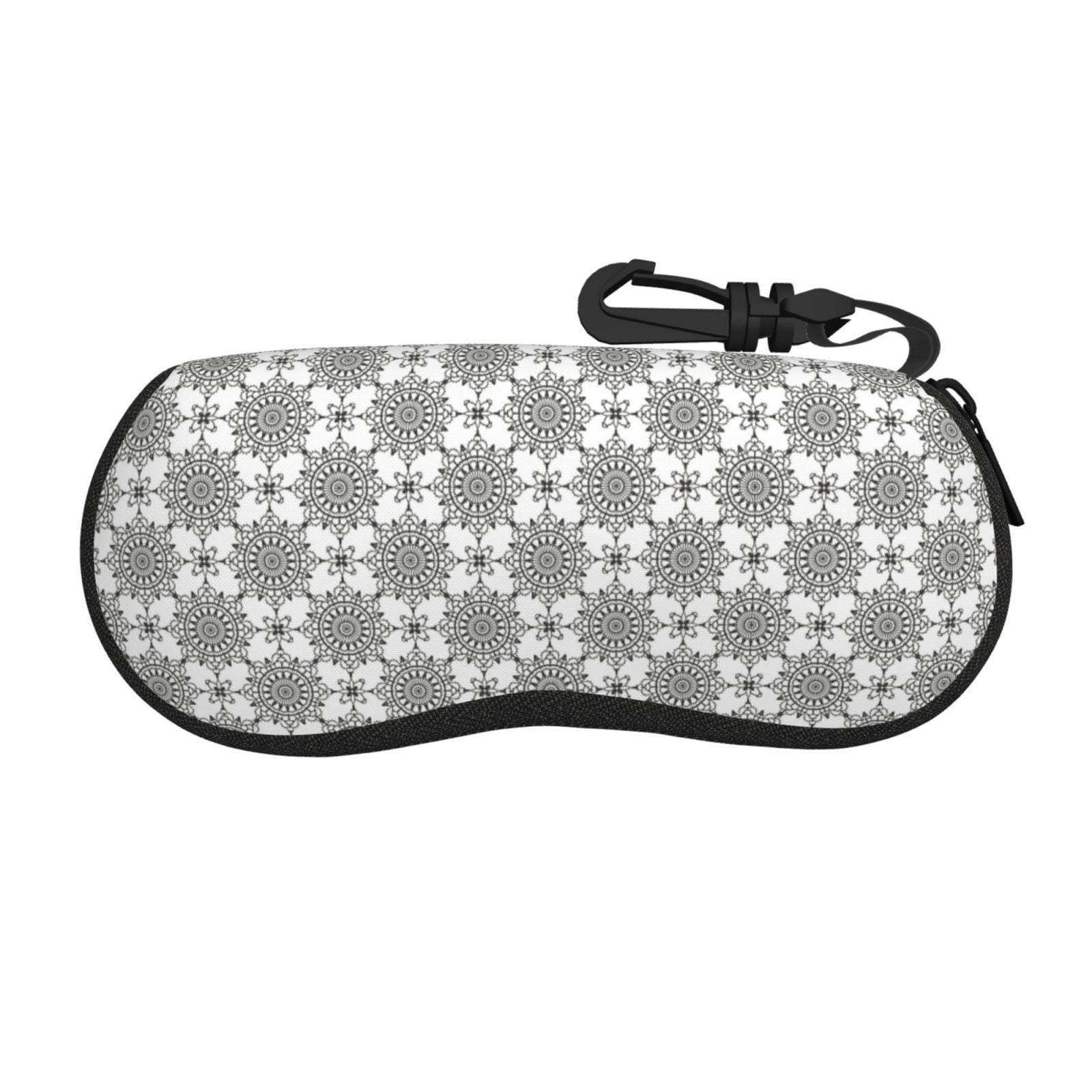 Sigee Retro Sketch Flower Lines For Soft Eyeglass Cases For Women And