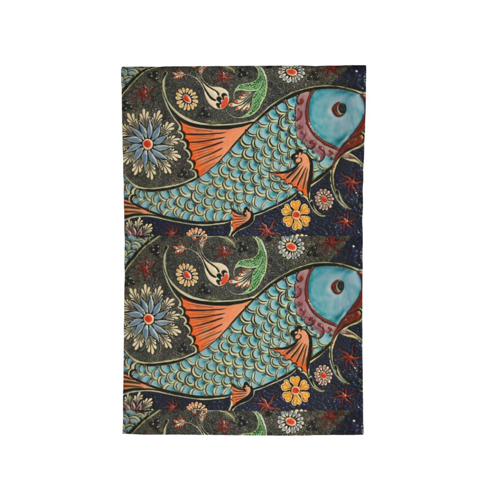 Sigee Rich Fish Printed Flag12.5 * 18in Outdoor Yard Flags For Garden ...