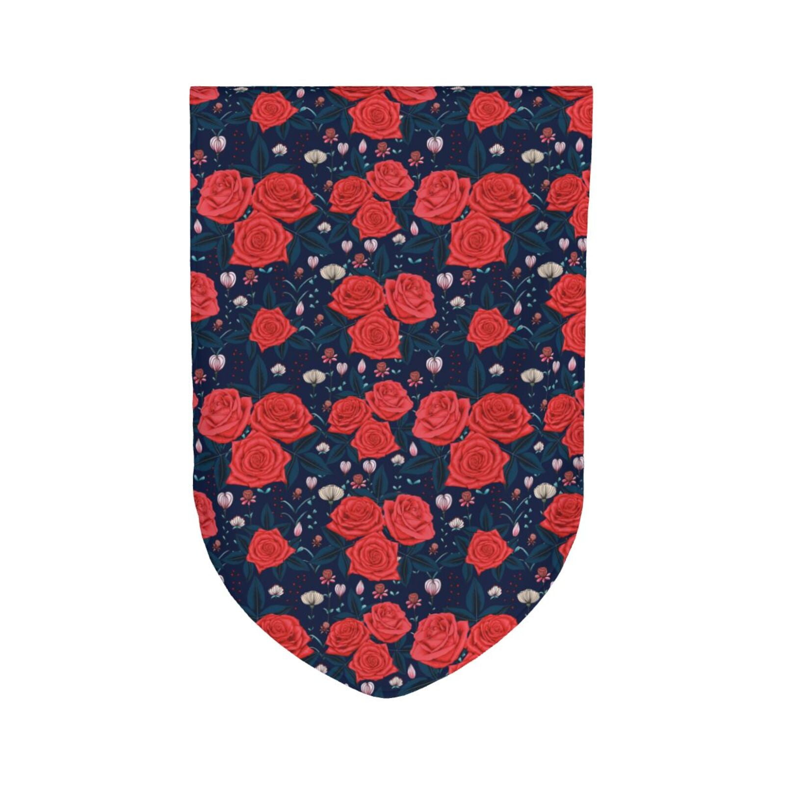 Sigee Rose Flower Printed Flag12.5 * 18in Outdoor Yard Flags For Garden ...