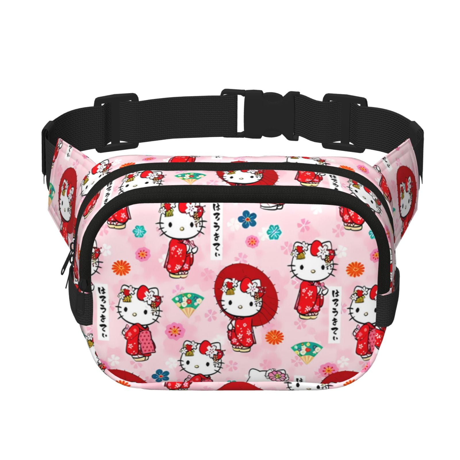 Sigee Sanrio Cg for Multi-functional Square Double Layer Waist Bag for ...
