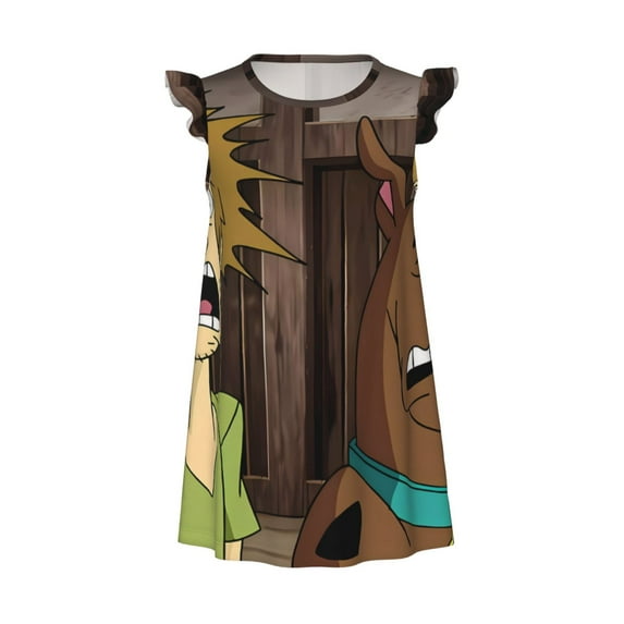 Sigee Scooby-Doo Ar for Girls Sleepwear, Night Sleep Dress Pajamas ...