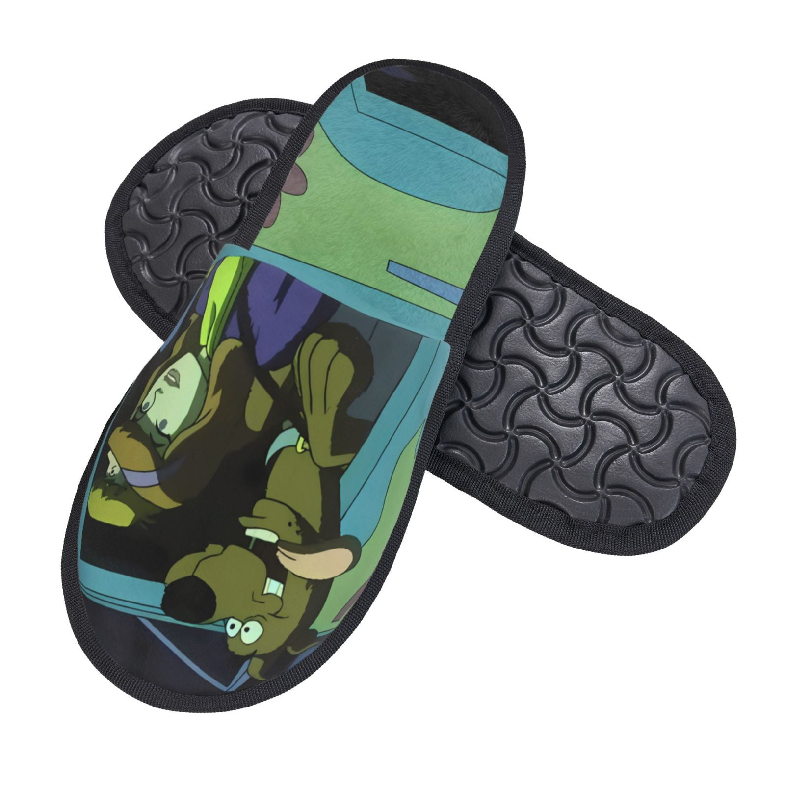 Sigee Scooby-Doo Az for Cozy Furry Slippers Super Soft Indoor and ...