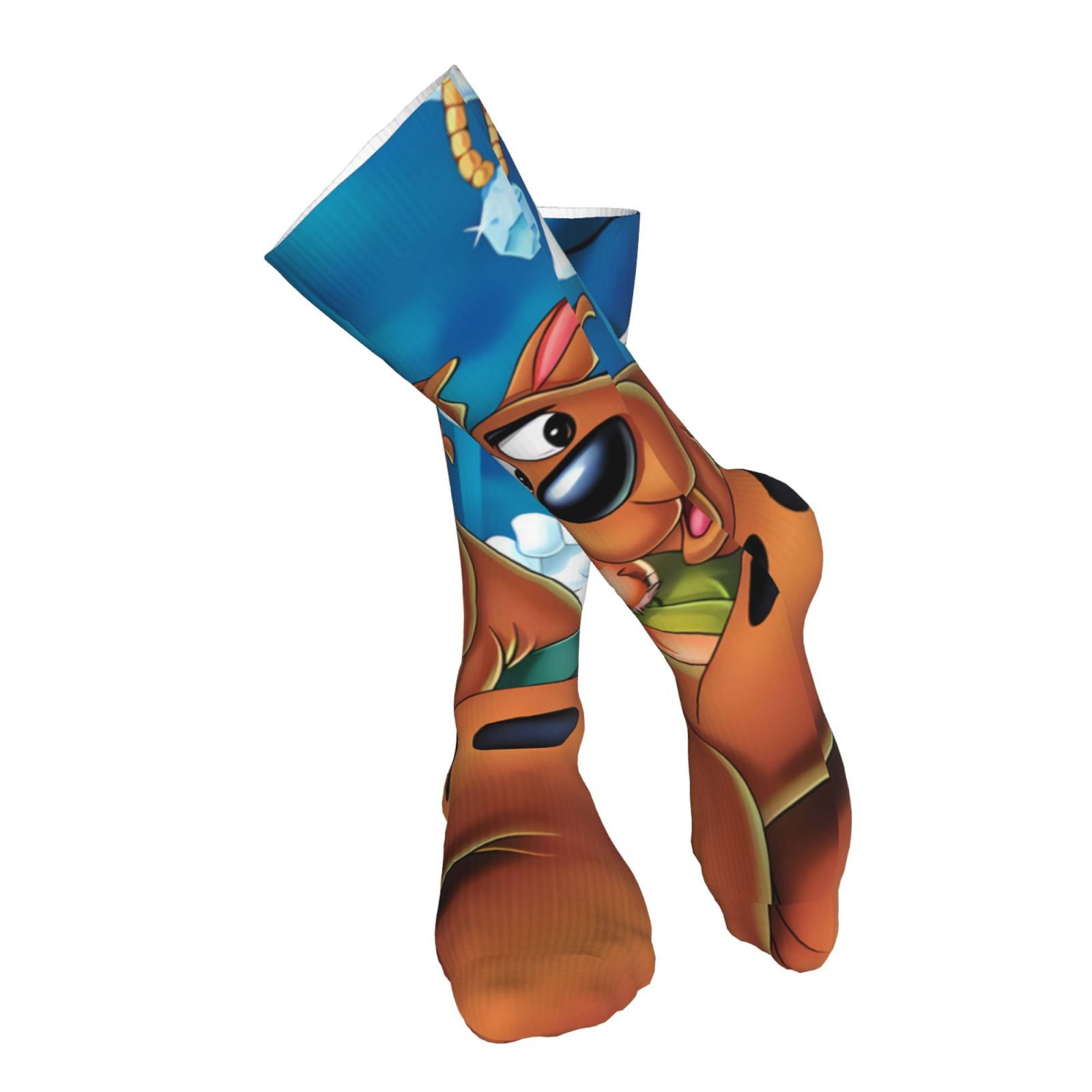 Sigee Scooby-Doo Bg Print 20in Socks for Men Women Gifts for Him Boyfriend Teenage Boys Stocking ...