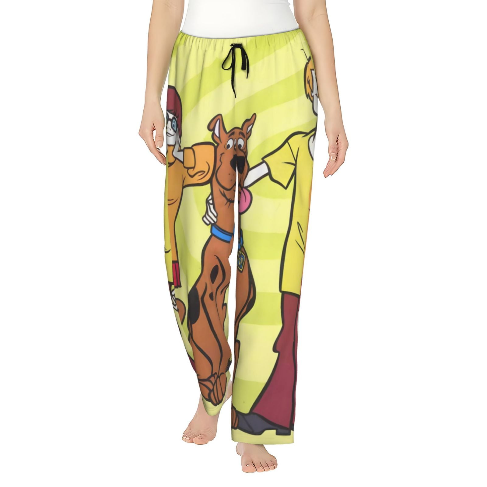 Sigee Scooby-Doo Bl Print Women's Soft Pajama Pants - Breathable and ...