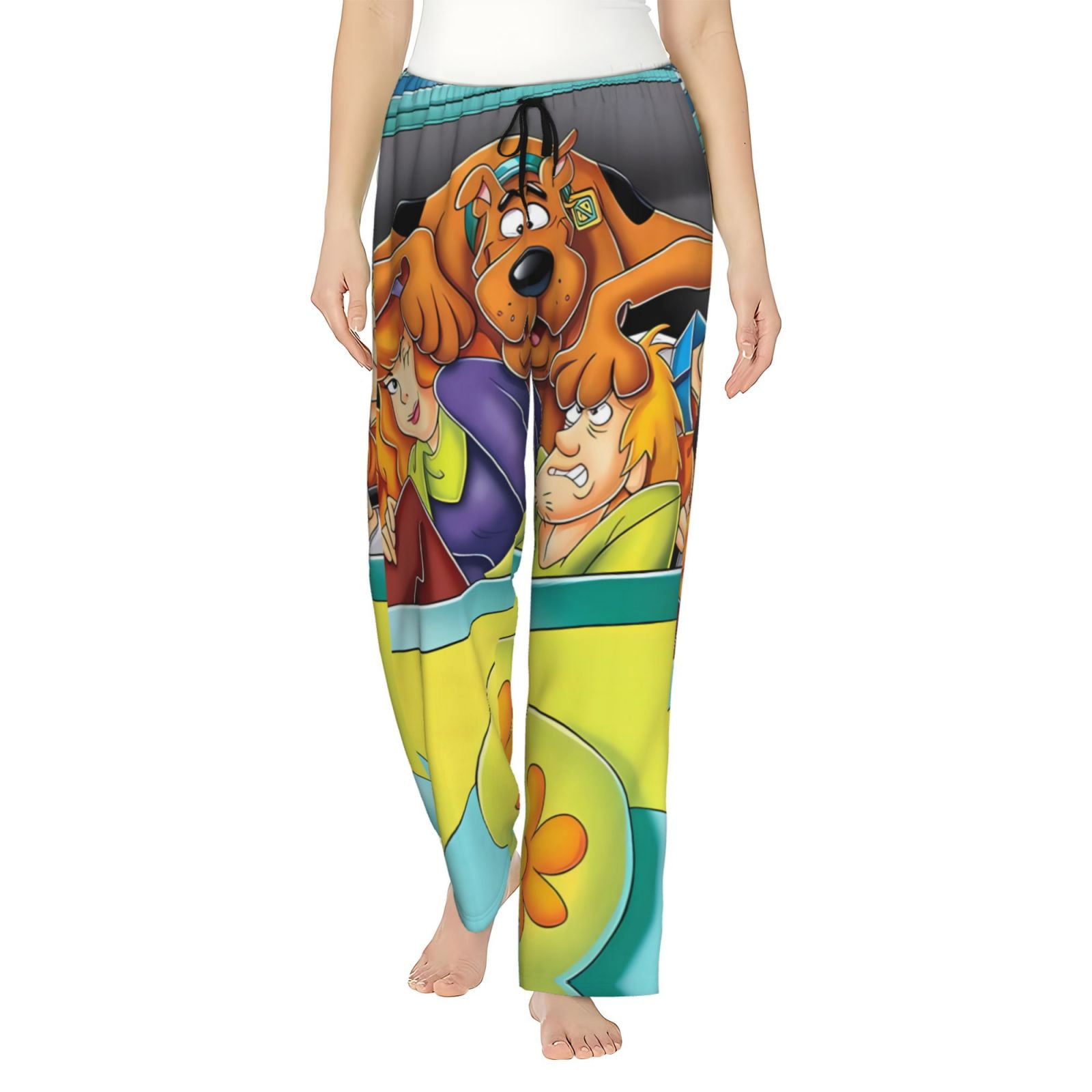 Sigee Scooby-Doo Bm Print Women's Soft Pajama Pants - Breathable and ...