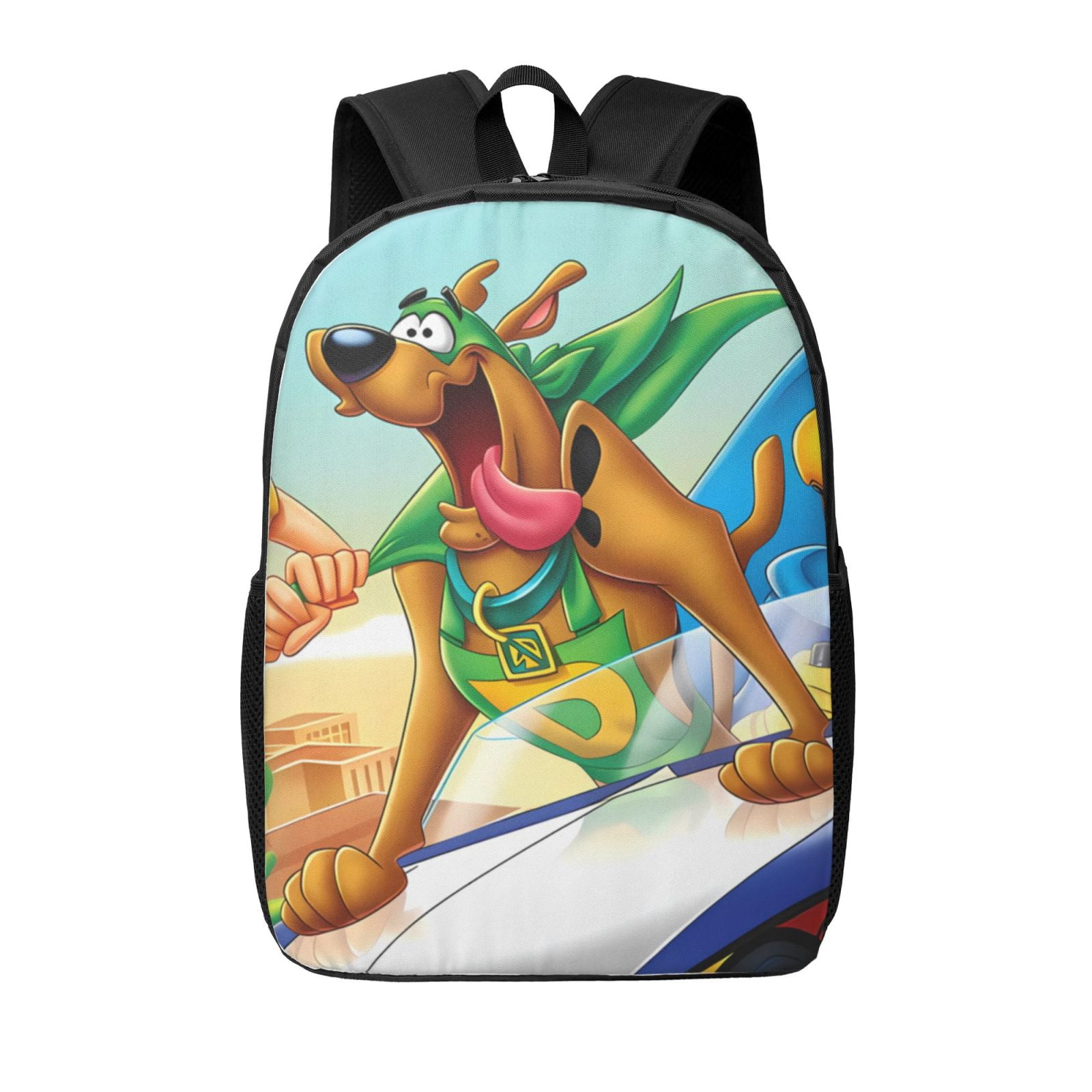 Sigee Scooby-Doo Bo for 17in Student Backpack Travel Laptop Backpack ...