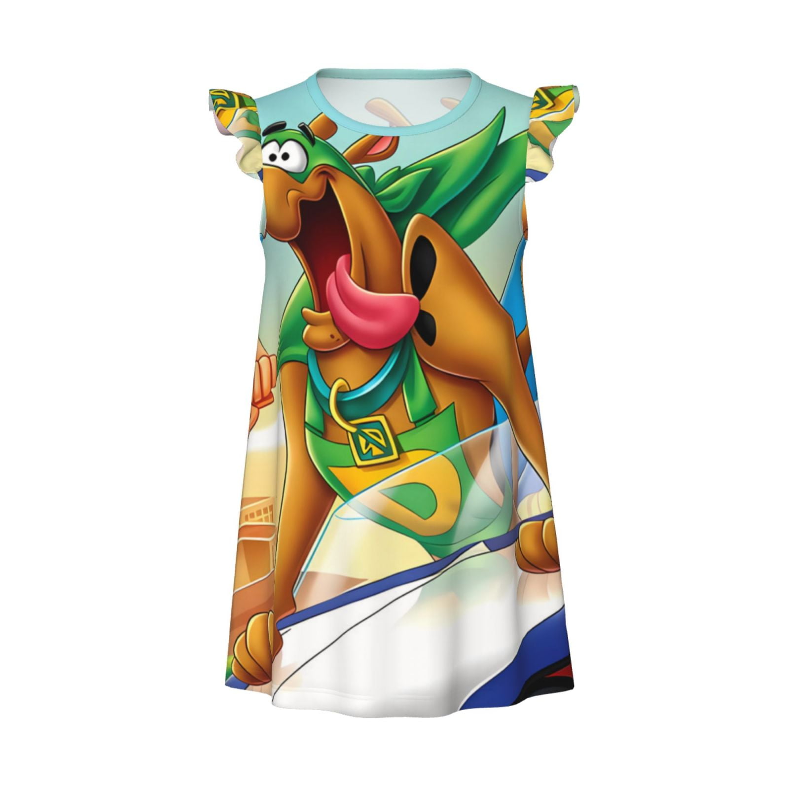 Sigee Scooby-Doo Bo for Girls Sleepwear, Night Sleep Dress Pajamas ...