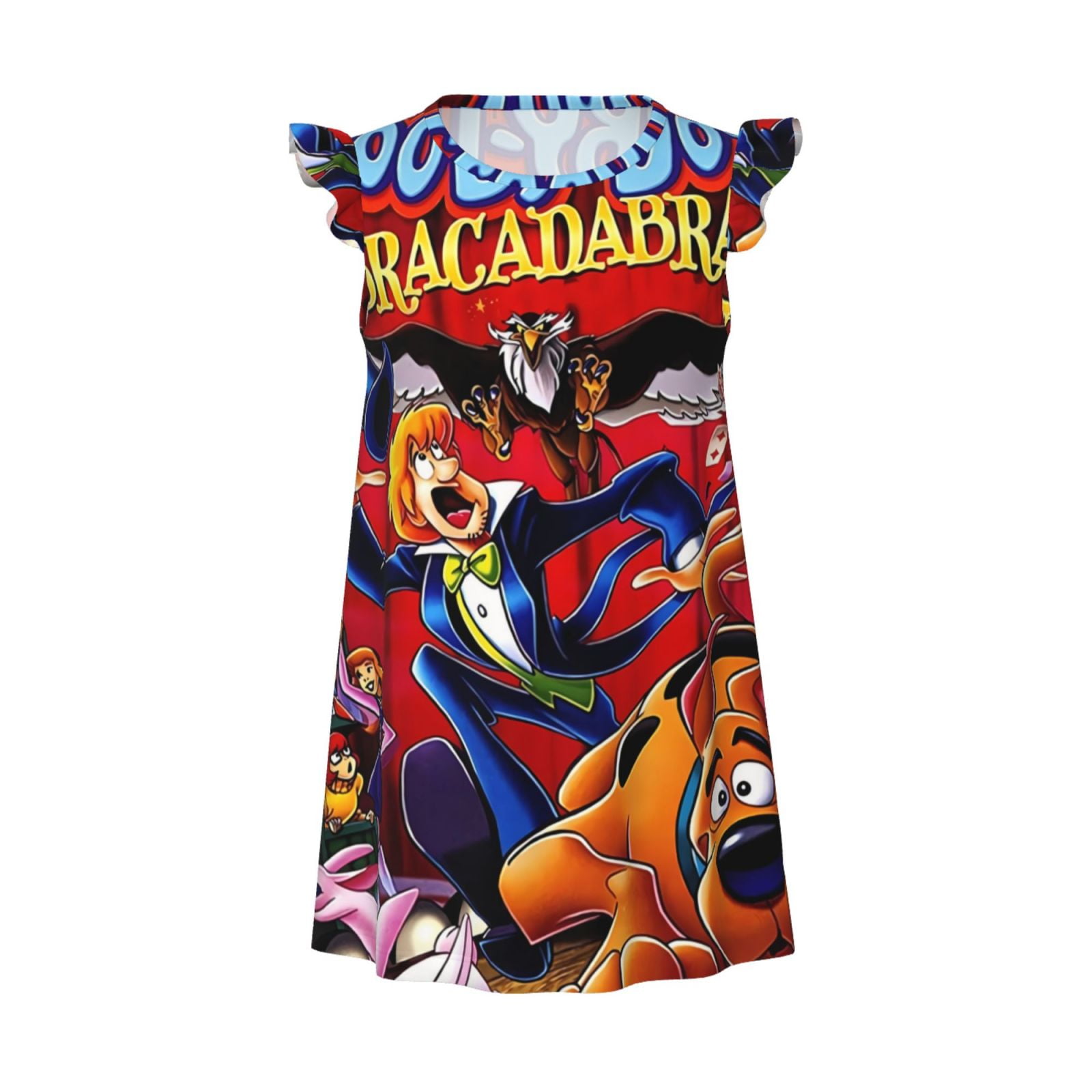 Sigee Scooby-Doo Br for Girls Sleepwear, Night Sleep Dress Pajamas ...