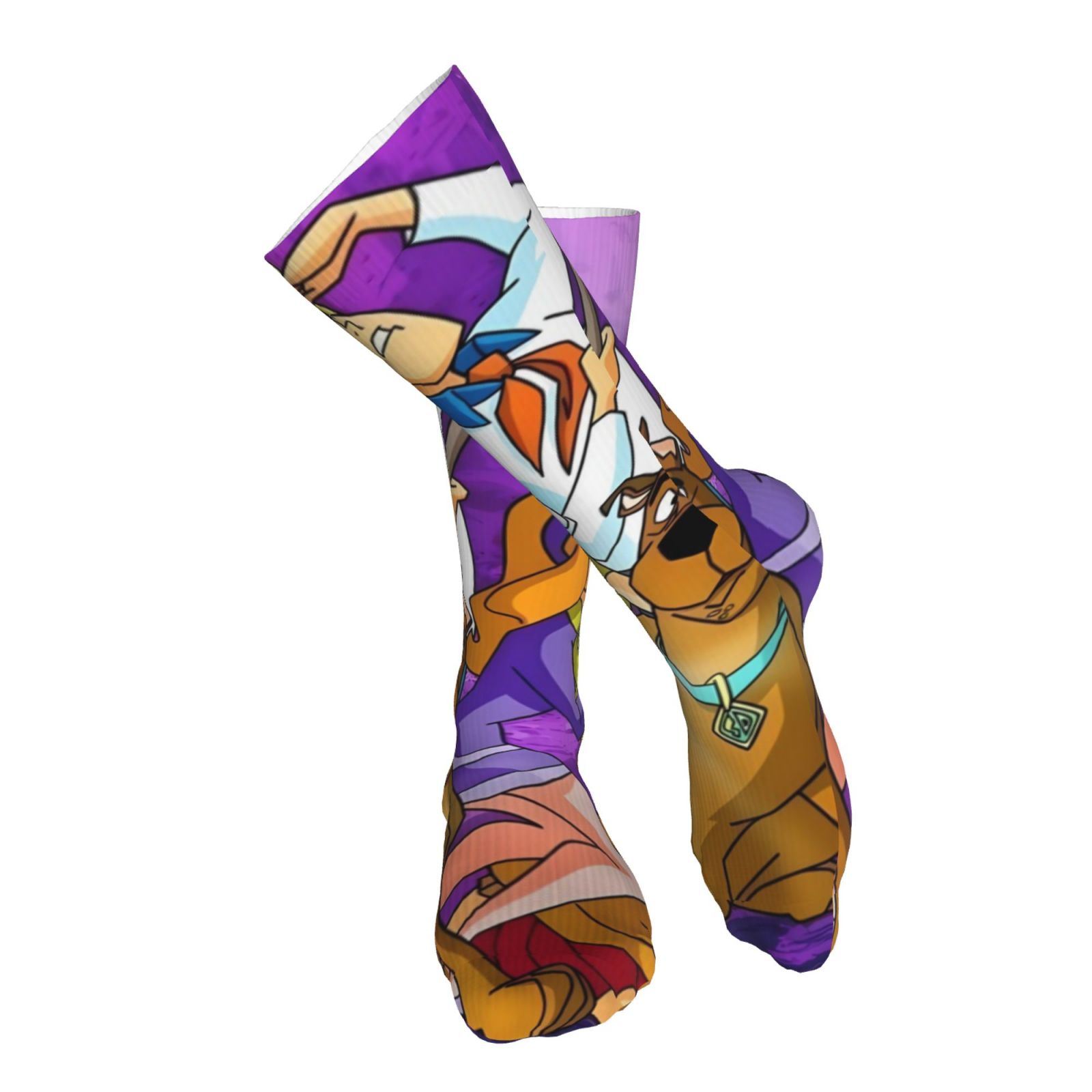 Sigee Scooby-Doo Bz Print 20in Socks for Men Women Gifts for Him ...