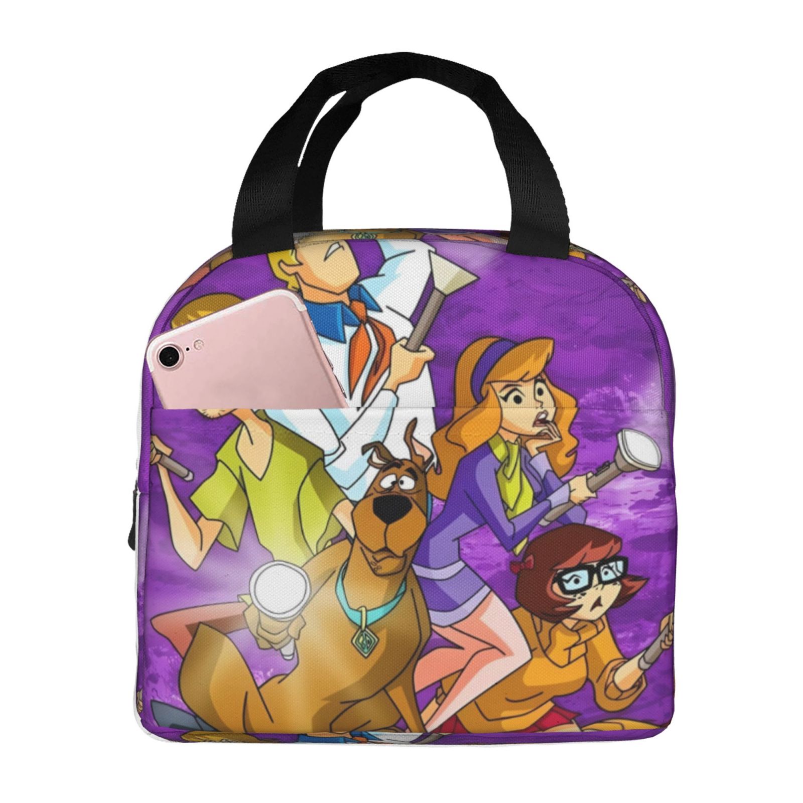 Sigee Scooby-Doo Bz for Lunch Bag for Women Men, Reusable Lunch Bag ...
