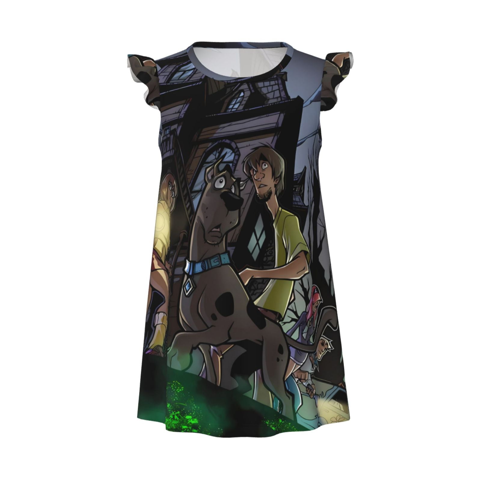 Sigee Scooby-Doo C for Girls Sleepwear, Night Sleep Dress Pajamas, Kids ...