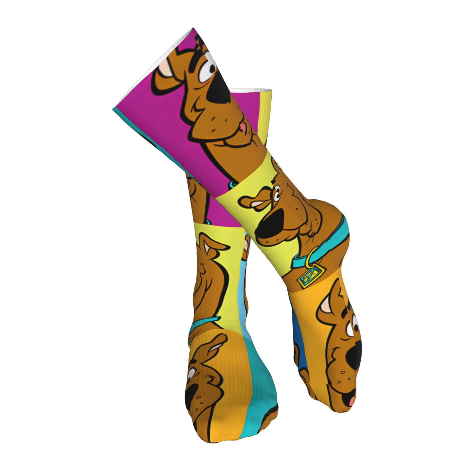 Sigee Scooby-Doo Cd Print 20in Socks for Men Women Gifts for Him ...