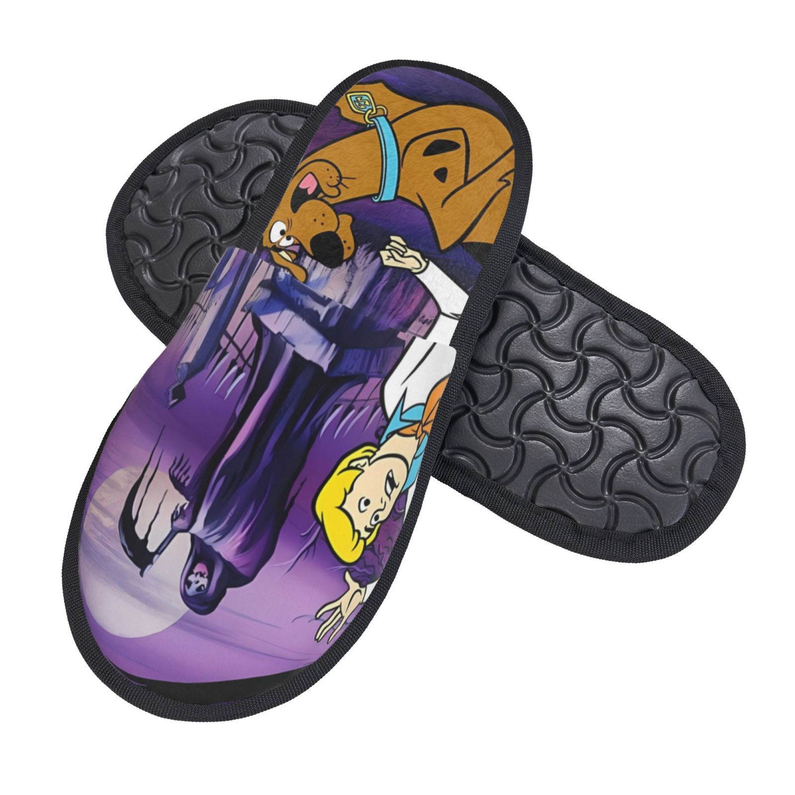 Sigee Scooby-Doo Ci for Cozy Furry Slippers Super Soft Indoor and ...