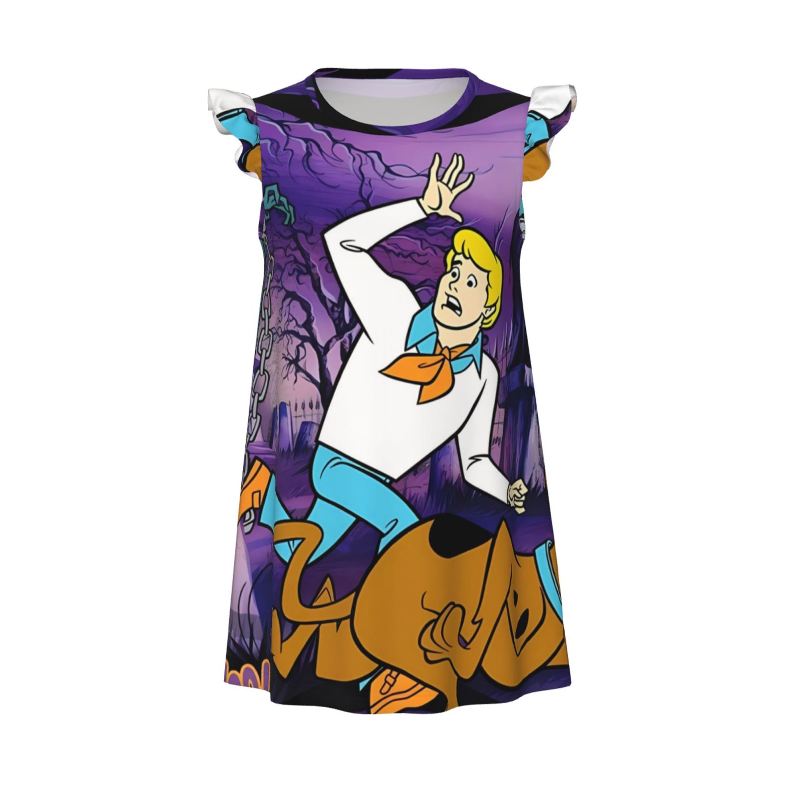 Sigee Scooby-Doo Ci for Girls Sleepwear, Night Sleep Dress Pajamas ...