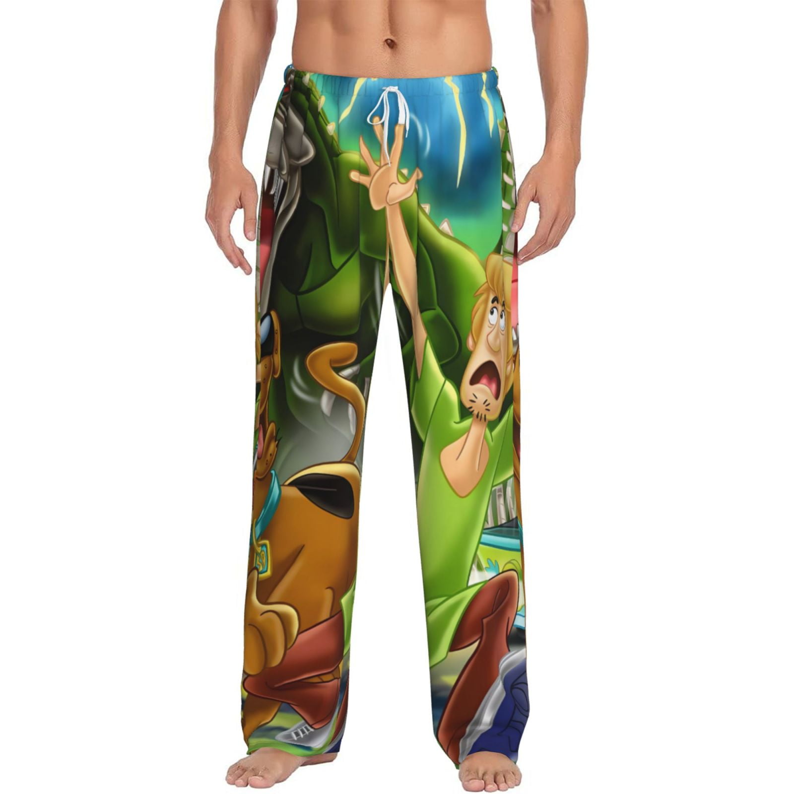 Sigee Scooby-Doo Cj Print Men's Pajama Pants - Soft Lounge Sleep ...