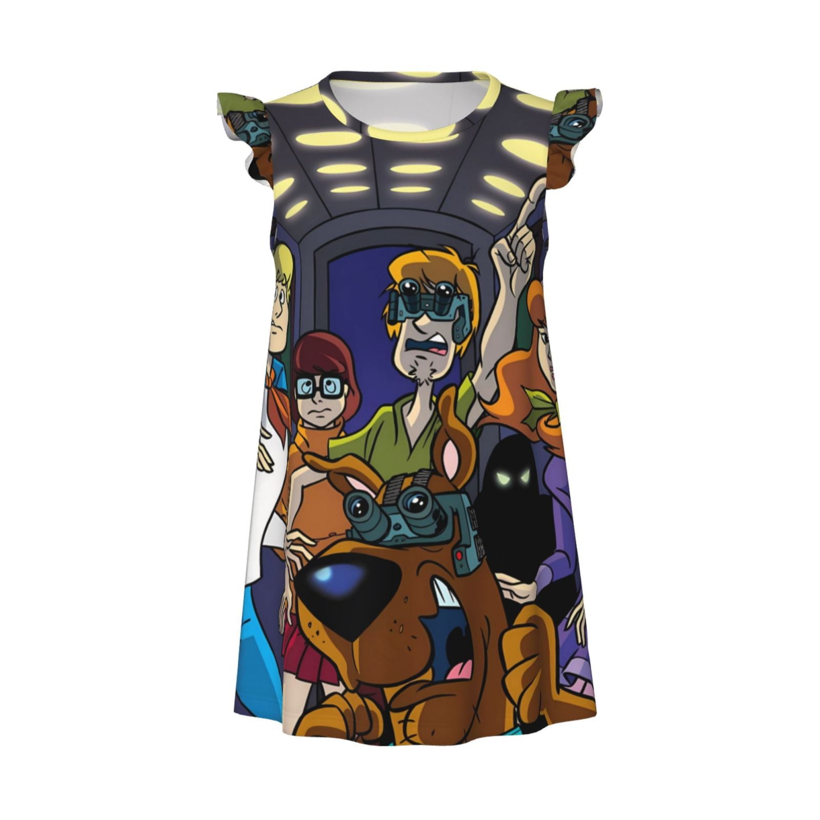 Sigee Scooby-Doo F for Girls Sleepwear, Night Sleep Dress Pajamas, Kids ...