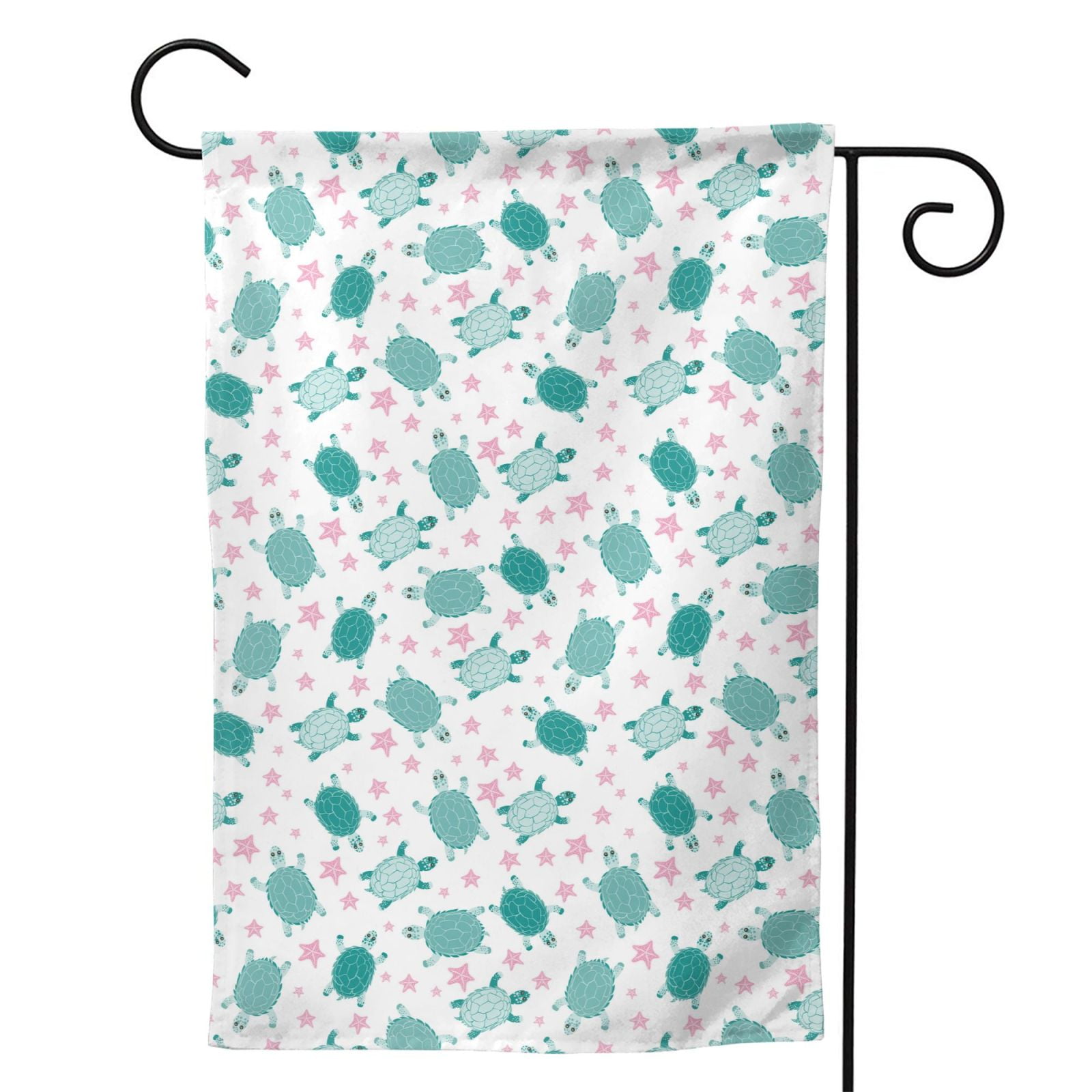 Sigee Sea Turtle for Live Happy Decorative Small Garden Flag,Double ...