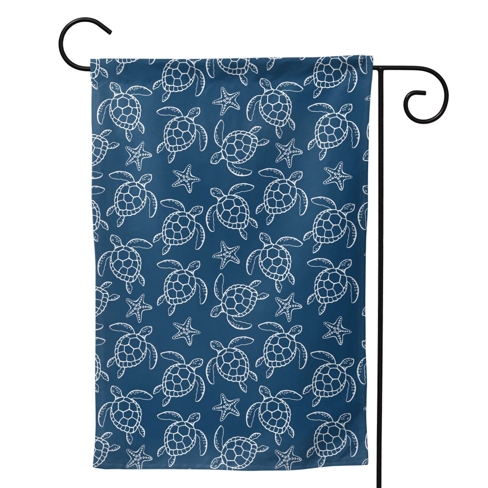 Sigee Sea Turtle for Live Happy Decorative Small Garden Flag,Double ...