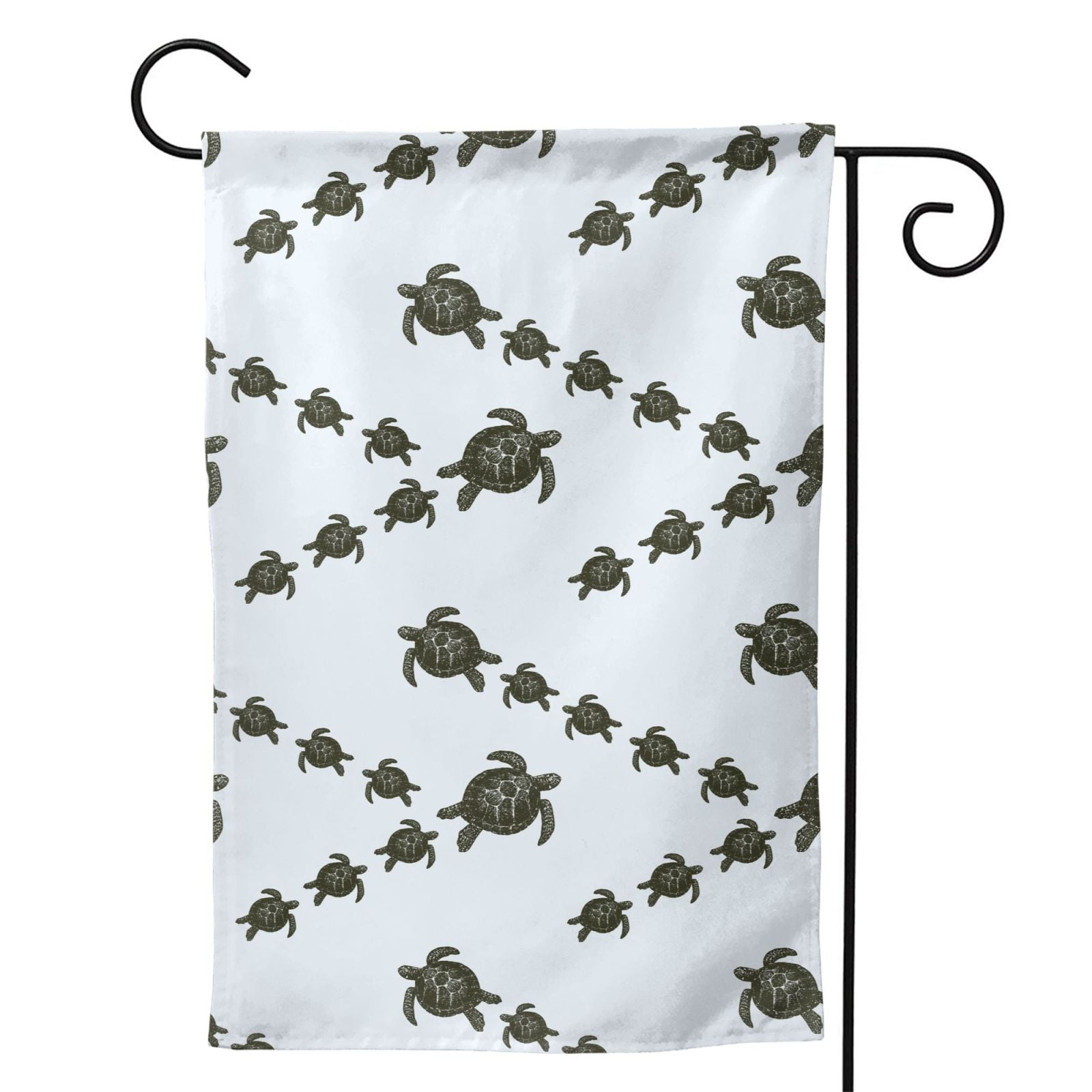 Sigee Sea Turtle for Live Happy Decorative Small Garden Flag,Double Sided Yard Flags Holiday ...