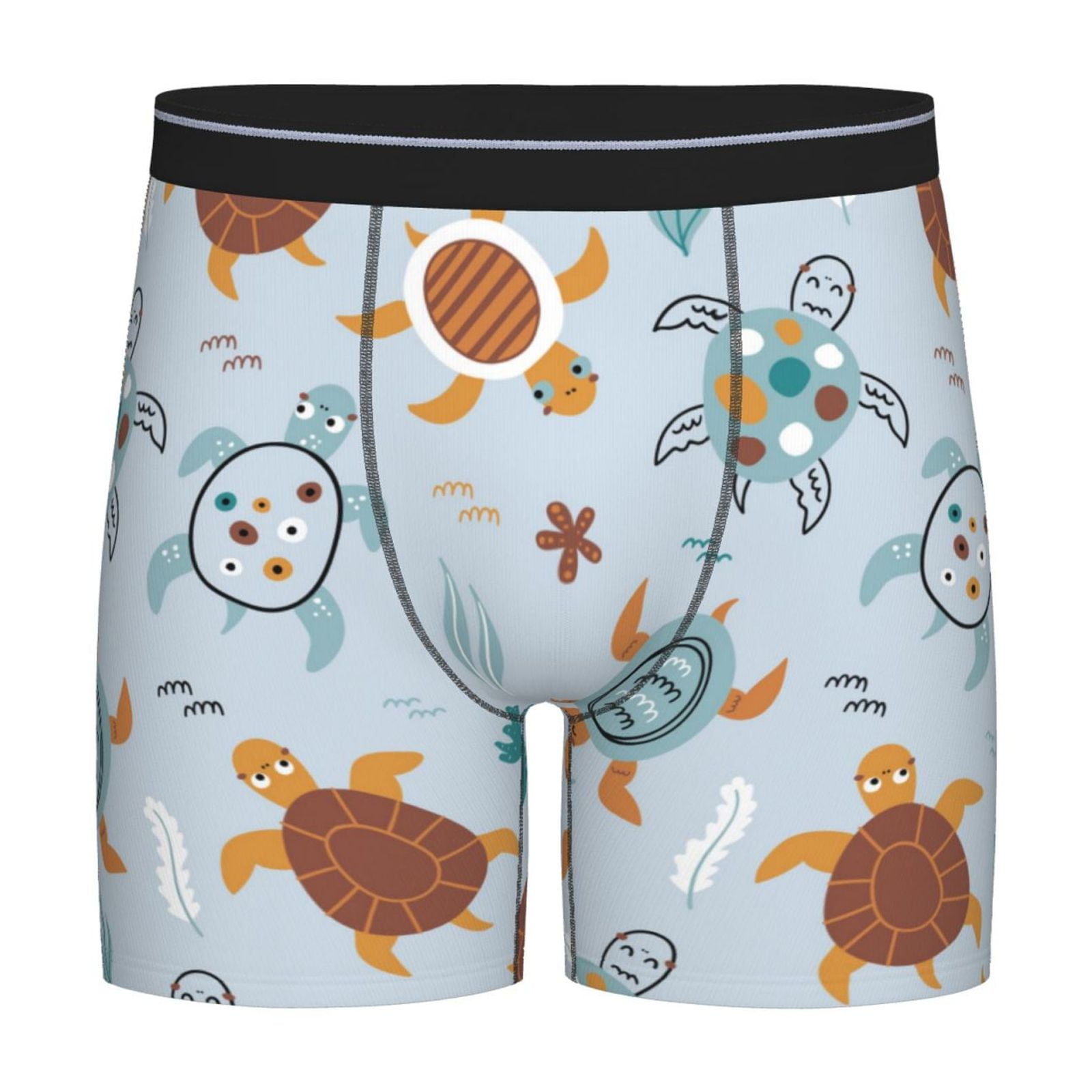 Sigee Sea Turtle for Men's Boxer Briefs,Moisture Wicking and Breathable ...