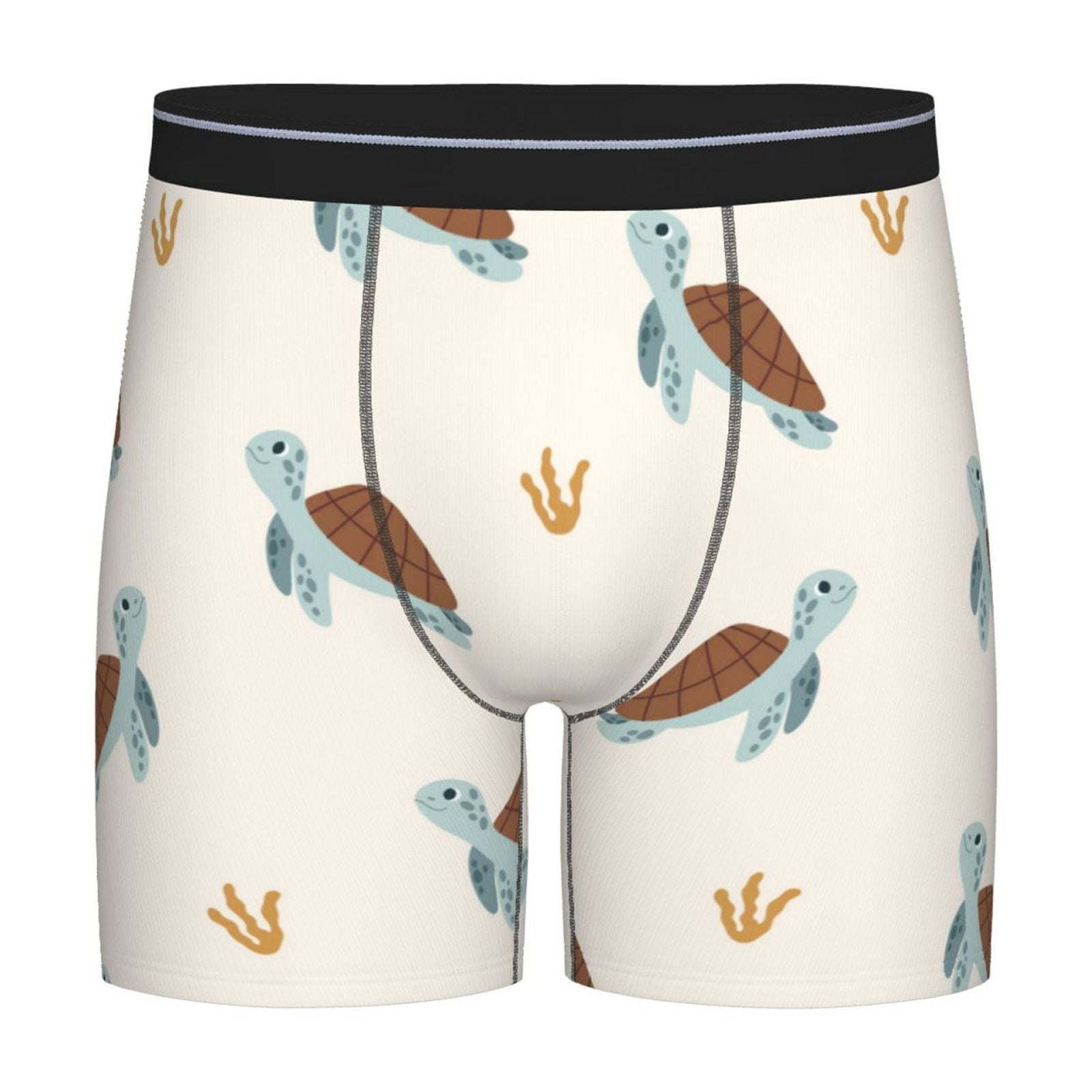 Sigee Sea Turtle for Men's Boxer Briefs,Moisture Wicking and Breathable ...