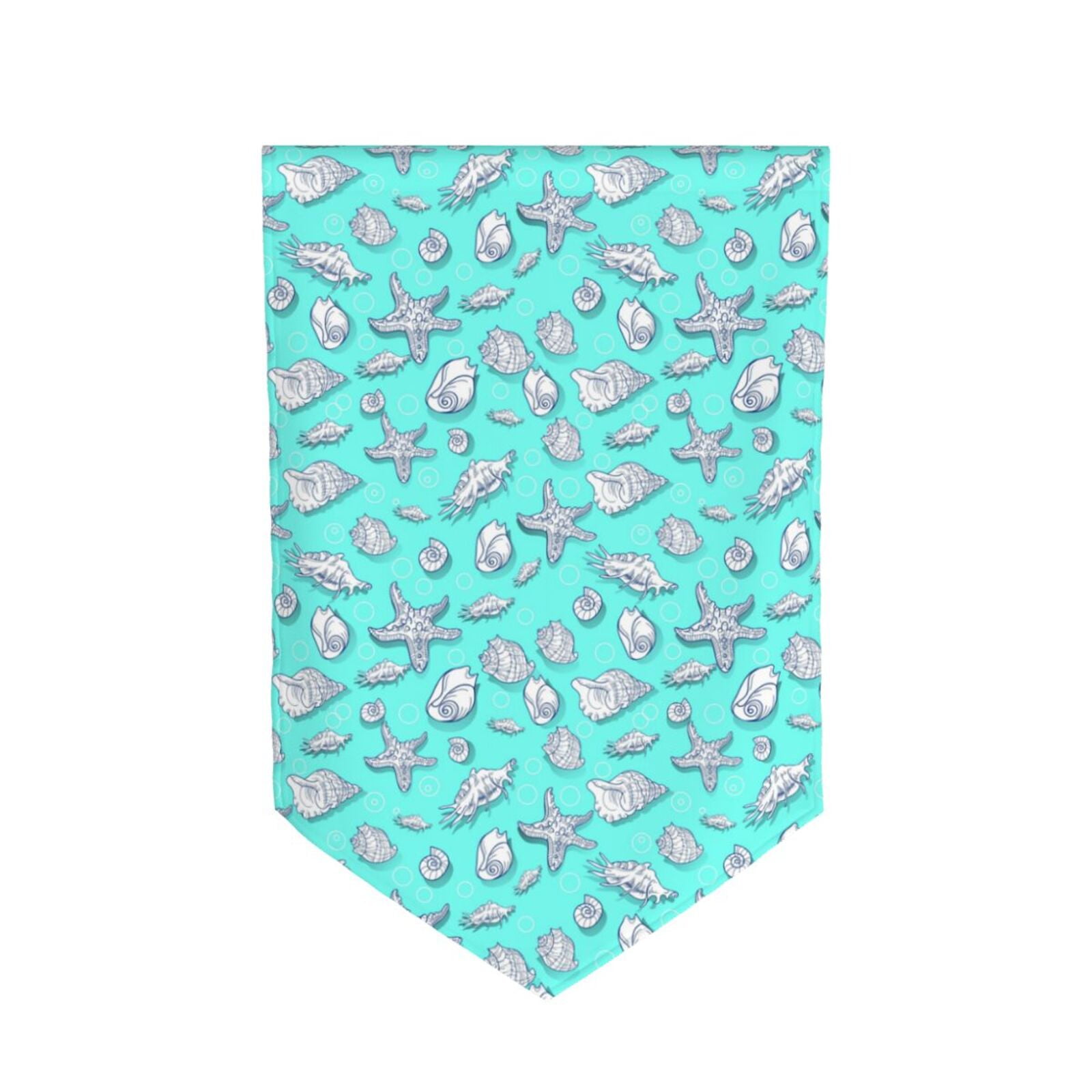 Sigee Seashell And Starfish Printed Flag12.5 * 18in Outdoor Yard Flags ...