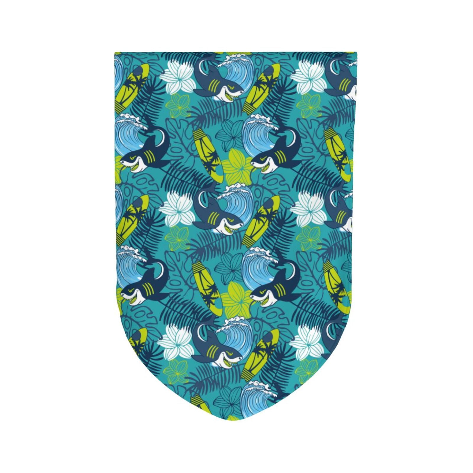 Sigee Shark And Leaves Printed Flag12.5 * 18in Outdoor Yard Flags For ...