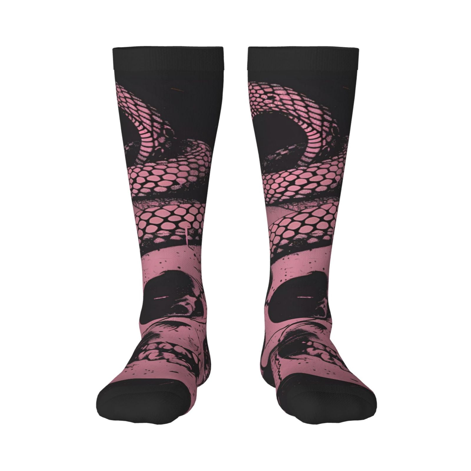 Sigee Skull and Snake Art for Socks for Men Women Socks Stocking ...
