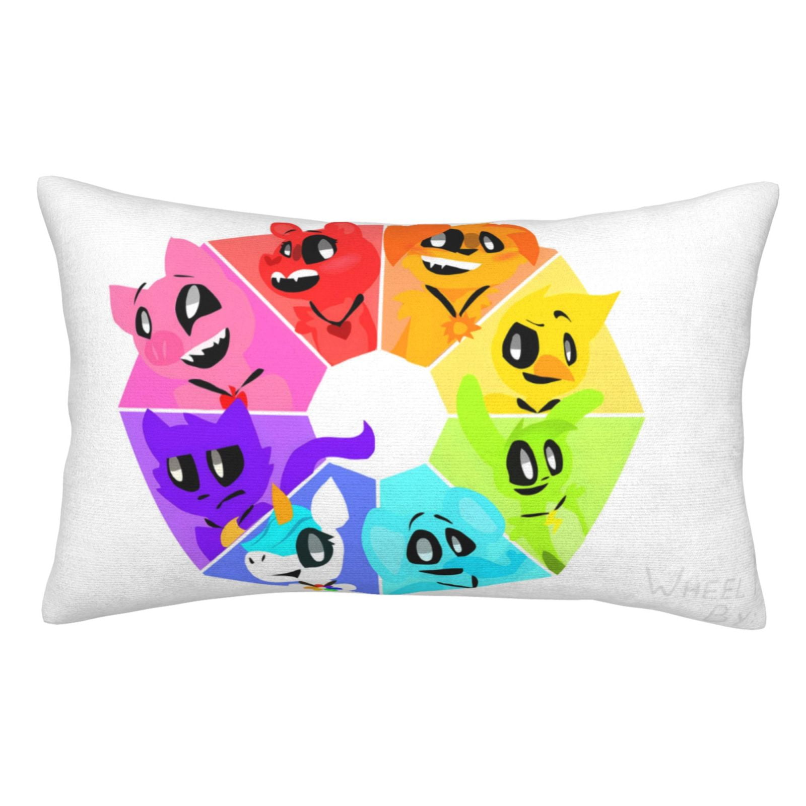 Sigee Smiling Critters (17) for Pillow Cases Concealed Zipper Opening ...