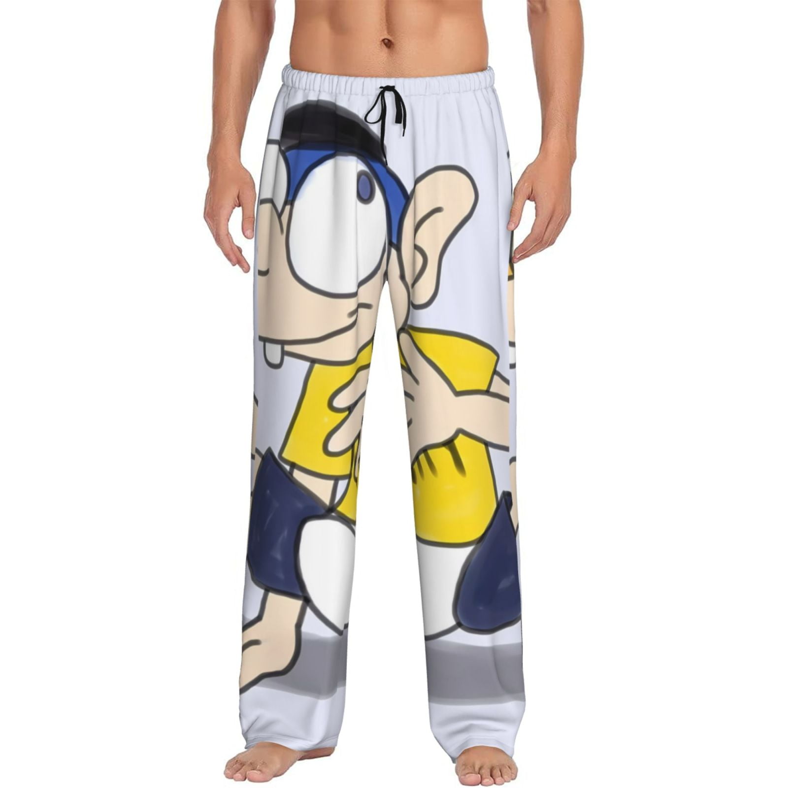 Sigee Sml Jeffy Ae Print Men's Pajama Pants - Soft Lounge Sleep Bottoms ...