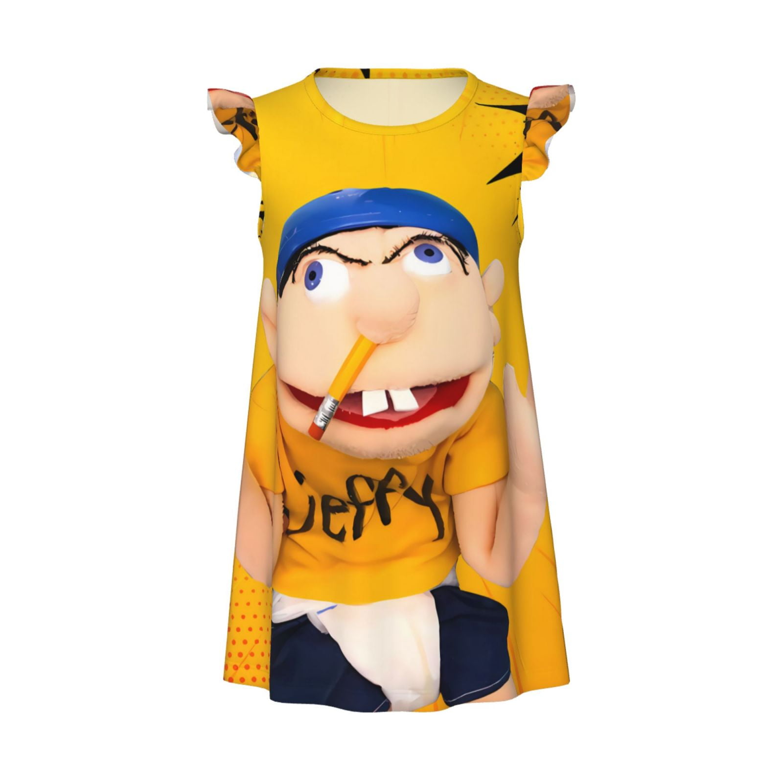 Sigee Sml Jeffy G for Girls Sleepwear, Night Sleep Dress Pajamas, Kids Nightgown Medium ...