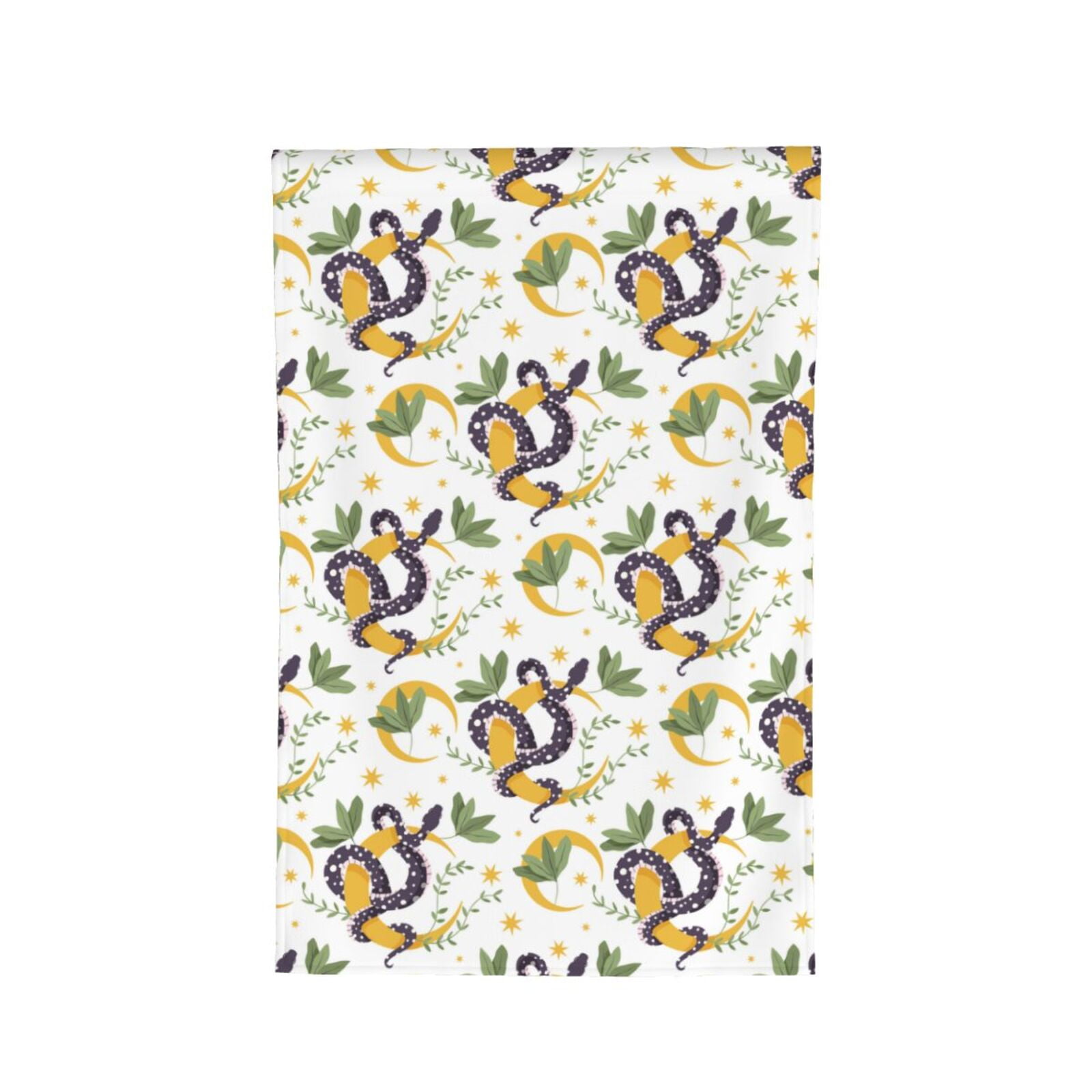 Sigee Snake And Moon Printed Flag12.5 * 18in Outdoor Yard Flags For ...