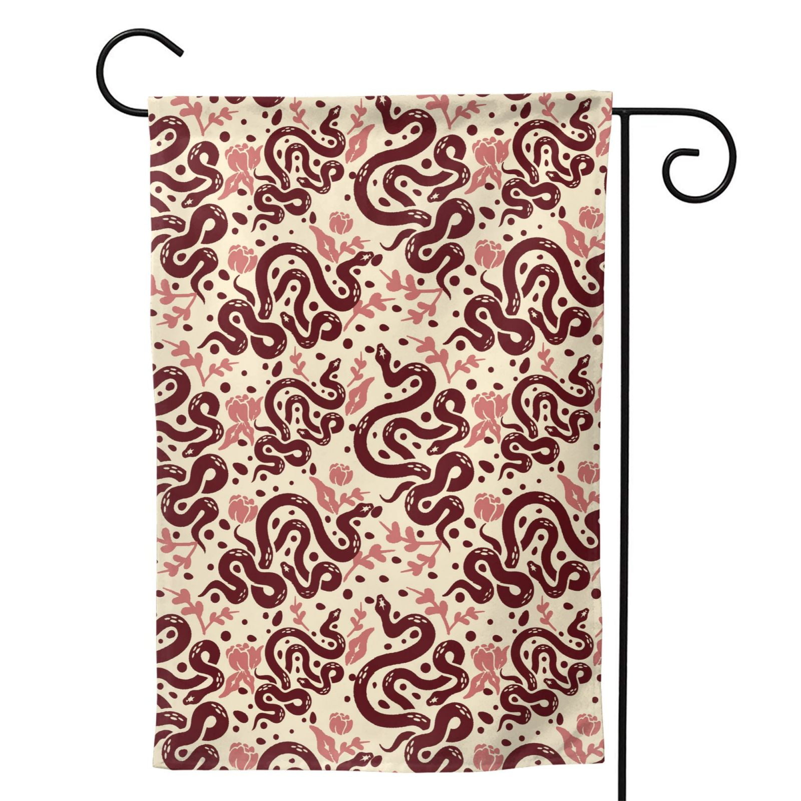 Sigee Snake for Live Happy Decorative Small Garden Flag,Double Sided ...