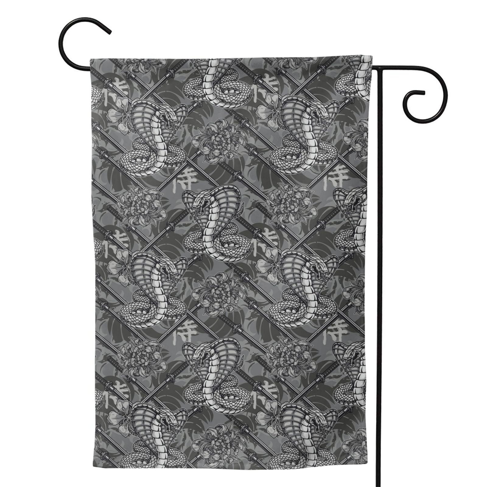 Sigee Snake for Live Happy Decorative Small Garden Flag,Double Sided ...