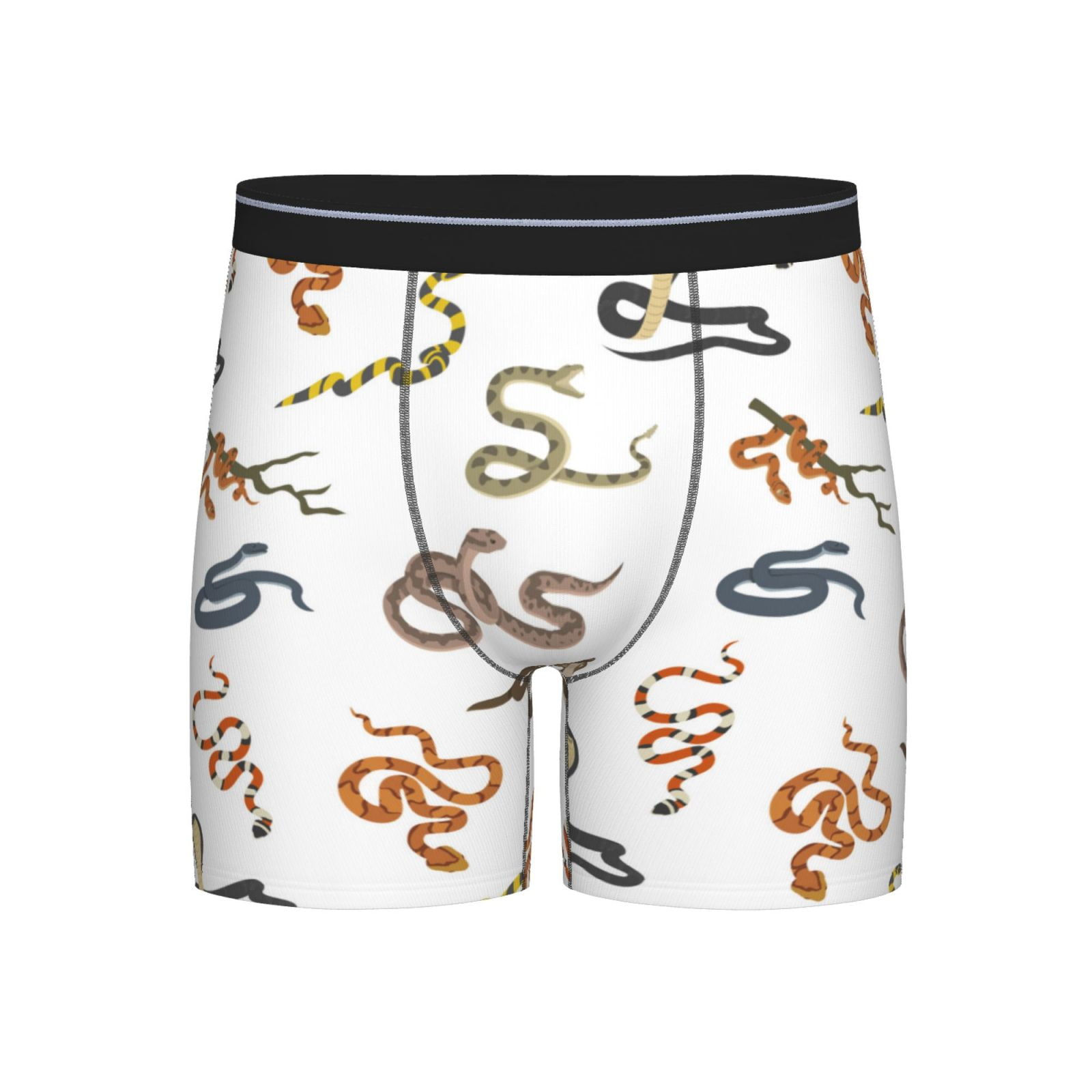 Sigee Snake for Men's Boxer Briefs,Moisture Wicking and Breathable ...