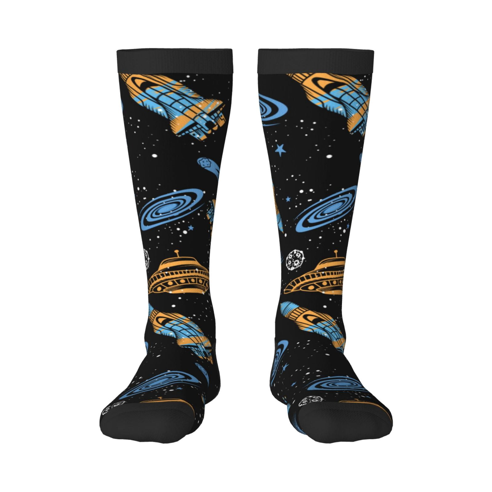Sigee Space Rockets for Socks for Men Women Gifts for Him Boyfriend ...