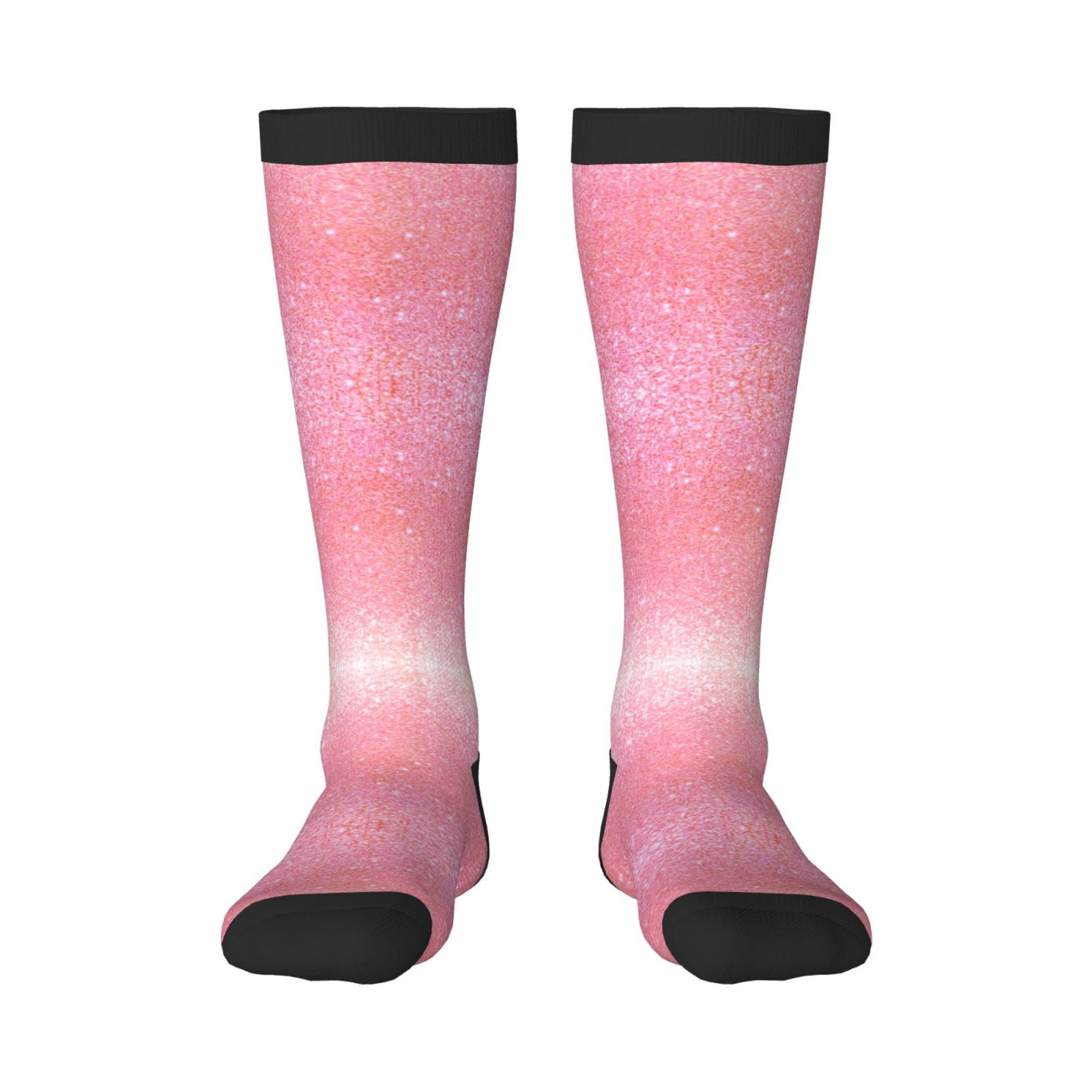 Sigee Sparkly Pink Glitter for Socks for Men Women Gifts for Him ...